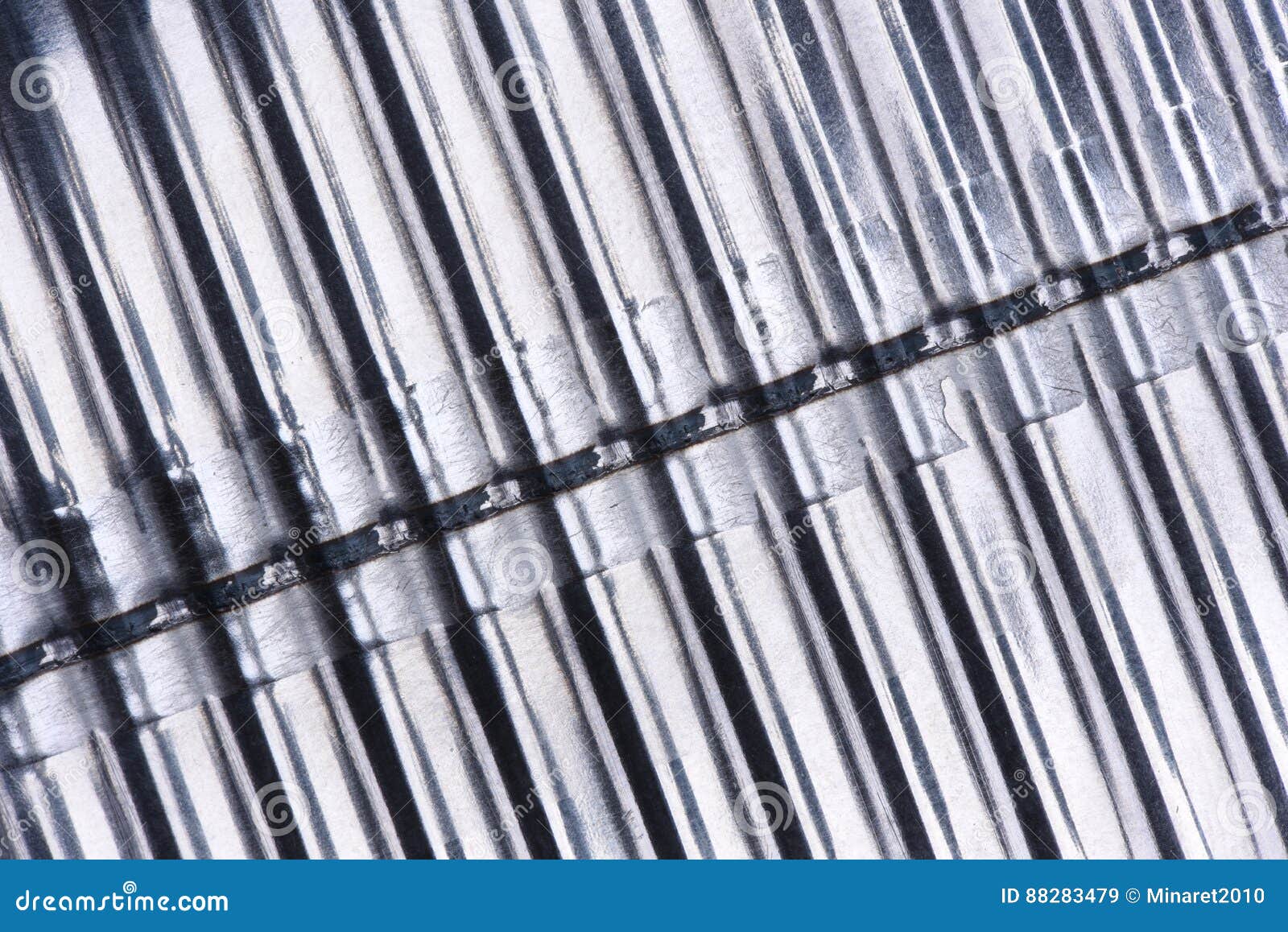 Corrugated Sheet Matal stock image. Image of design, industrial - 88283479