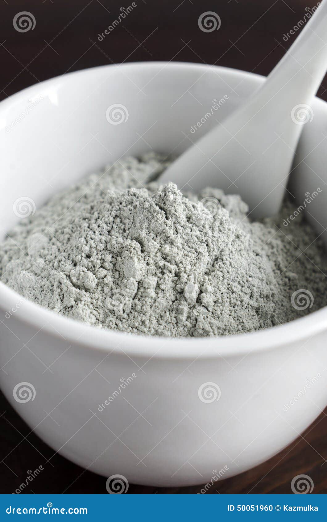 Grey cosmetic clay stock photo. Image of face, haircare - 50051960