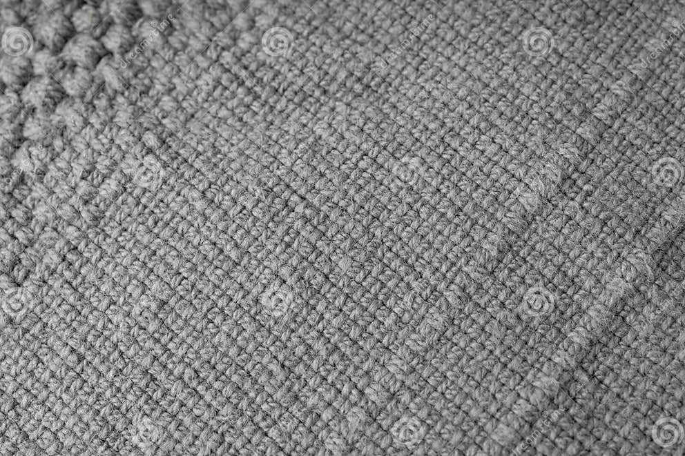 Grey Cotton Texture Background, Abstract Canvas Structure, Textile ...