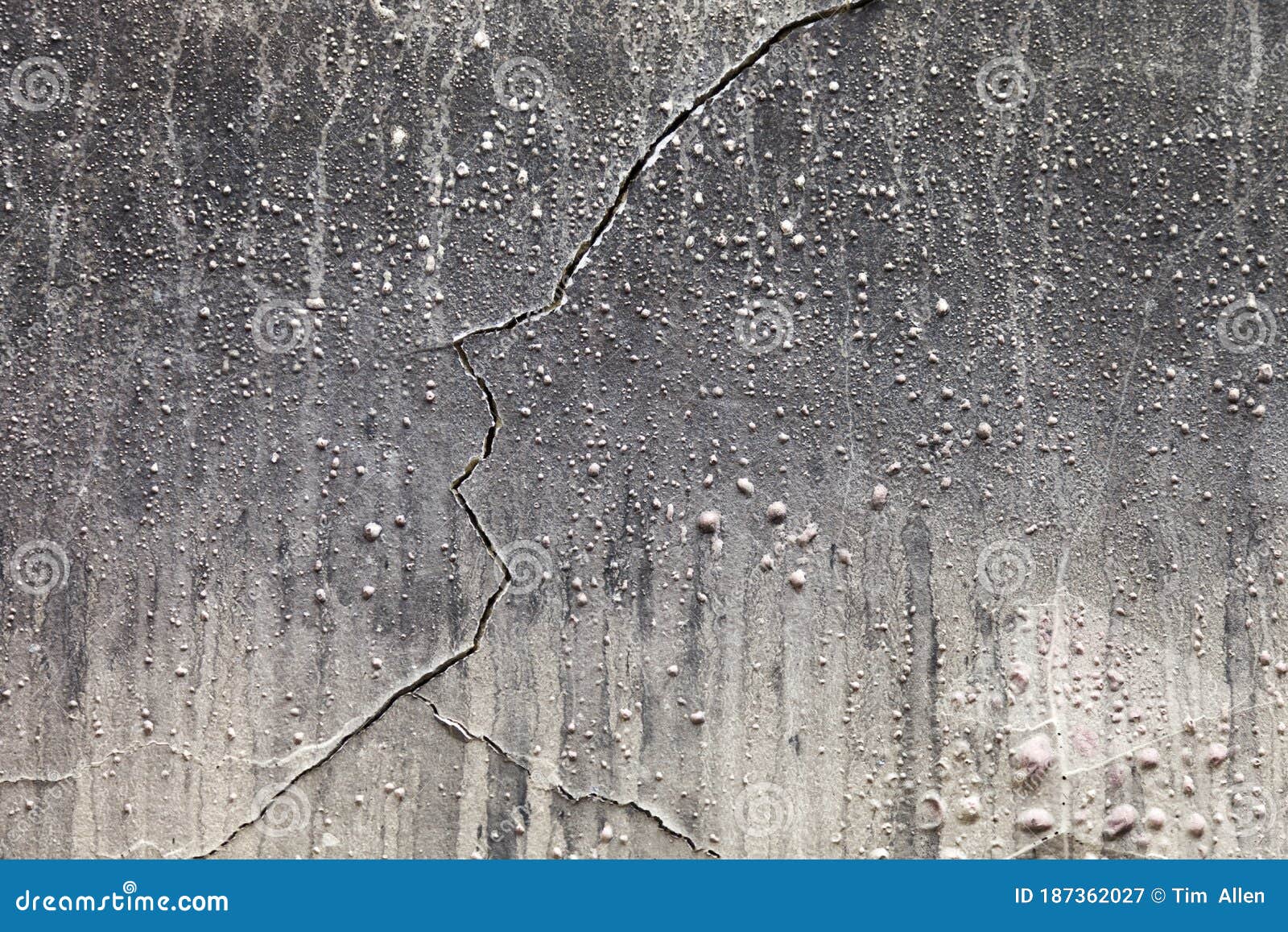 Grey Cracked Texture Surface with Bubbling Paint Stock Image - Image of ...