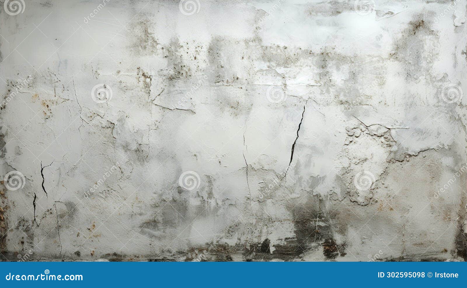 Grey Cracked Wall As Backdrop or Background Stock Illustration ...