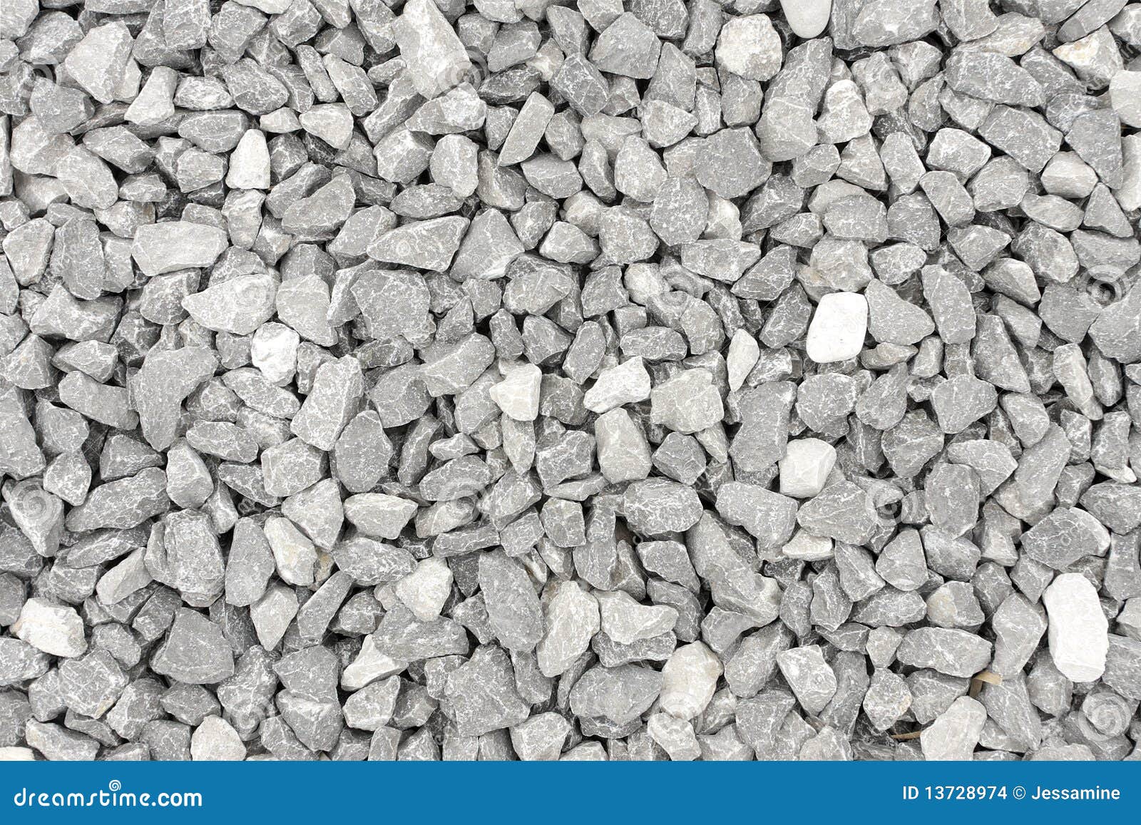 Grey crushed pebbles stock photo. Image of block, objects - 13728974
