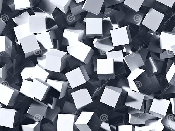 Grey cubes stock photo. Image of shape, geometry, grey - 36542624