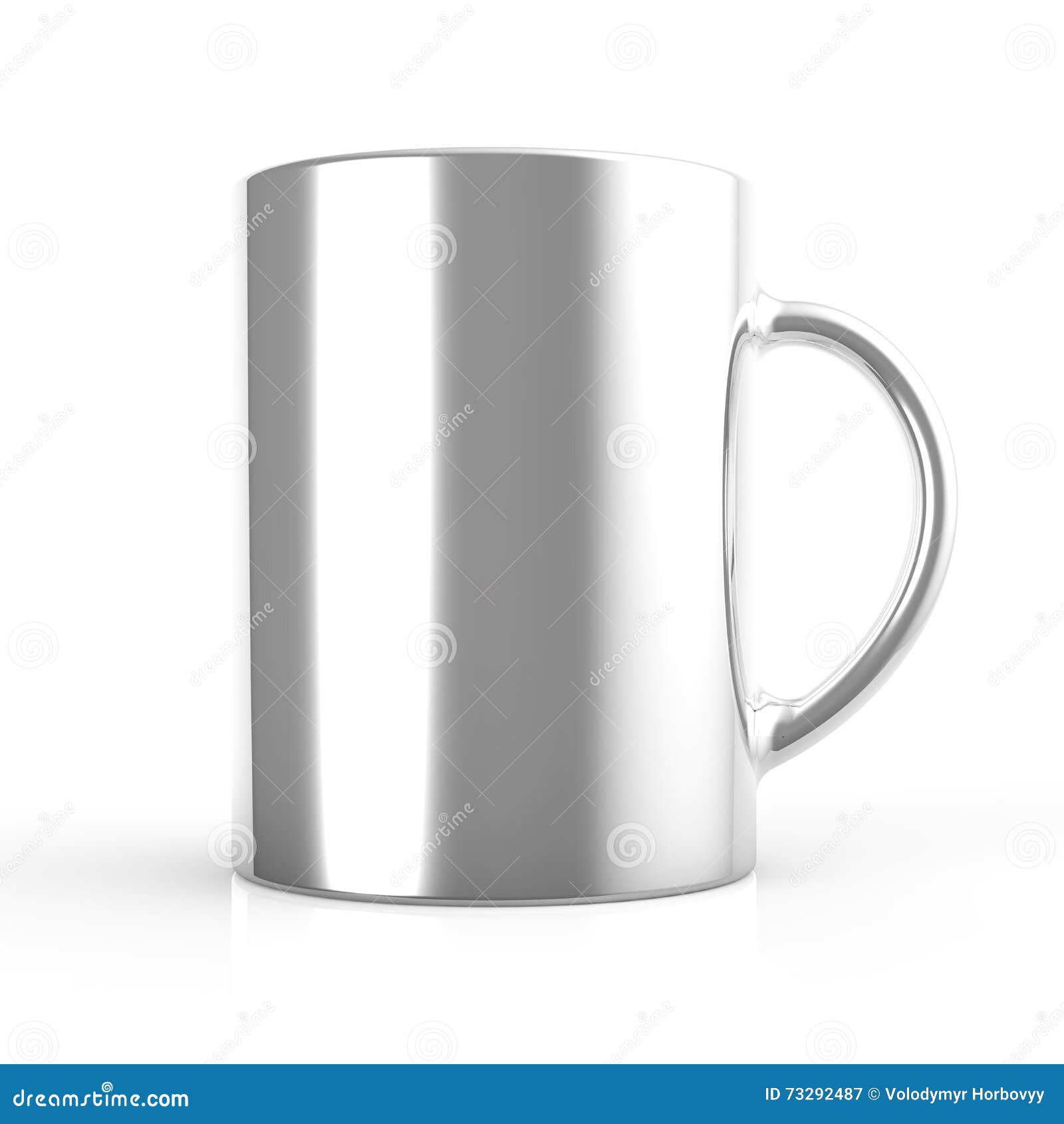 Grey cup render stock image. Image of background, household - 73292487