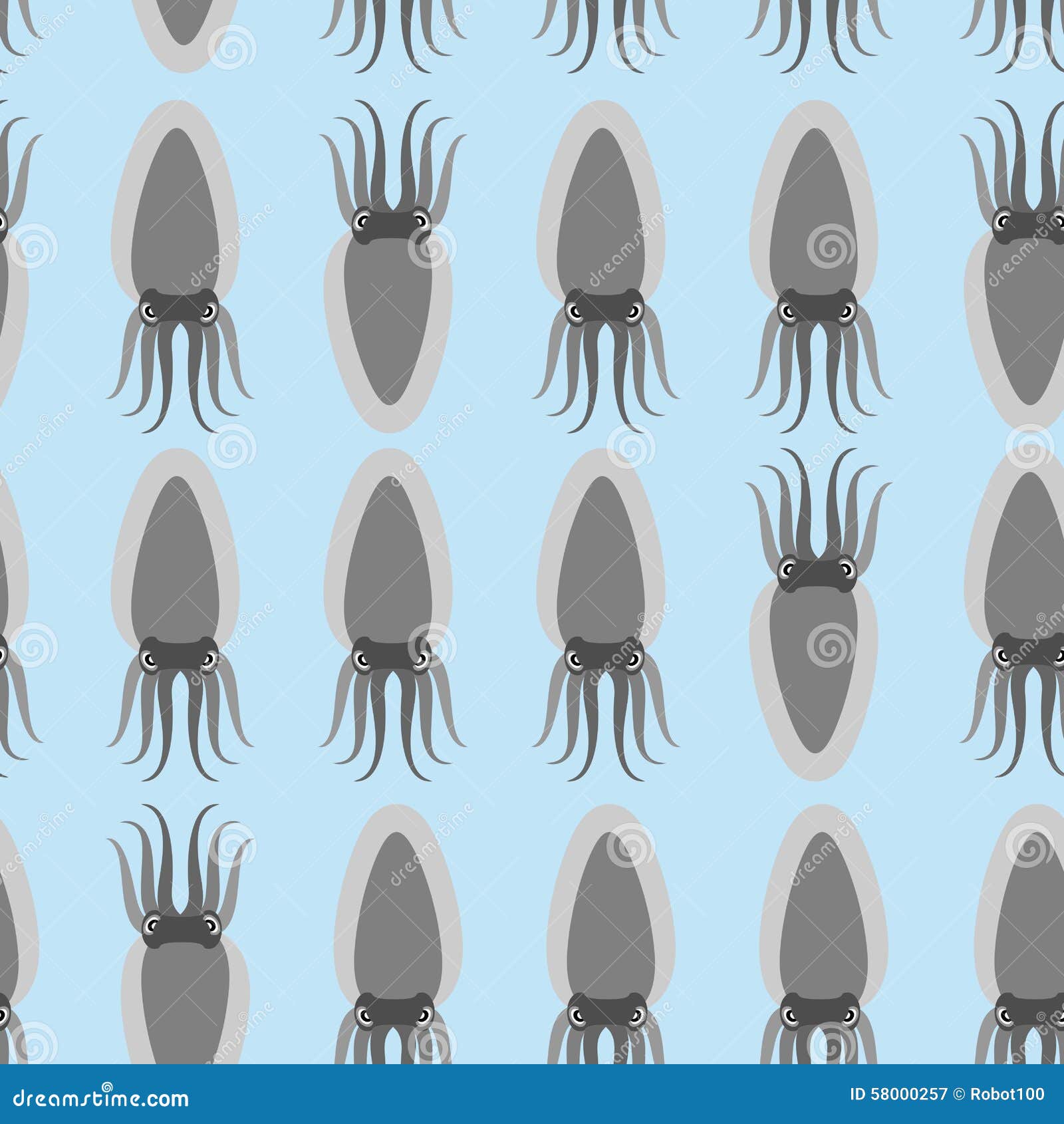 Background From Cuttlefish Vector Illustration | CartoonDealer.com ...