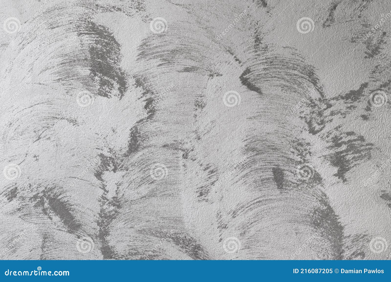 Grey Decorative Plaster Wall Texture Stock Image - Image of decoration ...