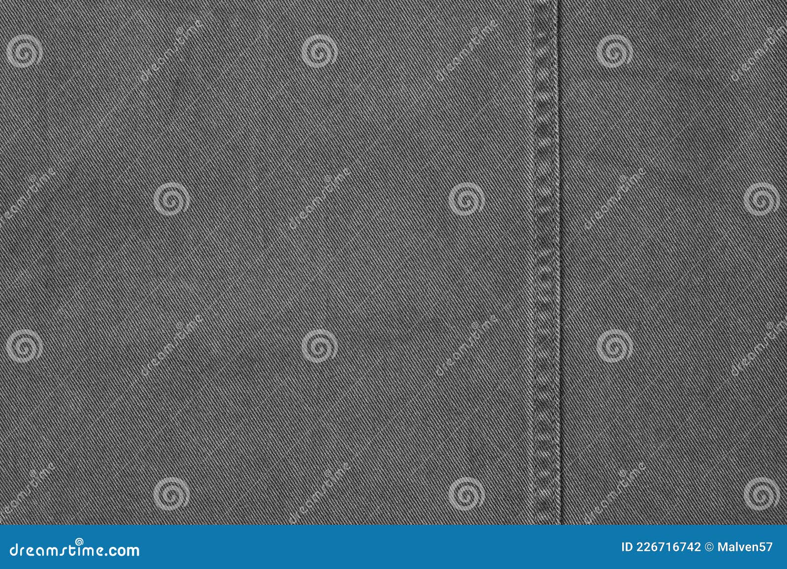 Grey denim with stitching stock photo. Image of decor - 226716742