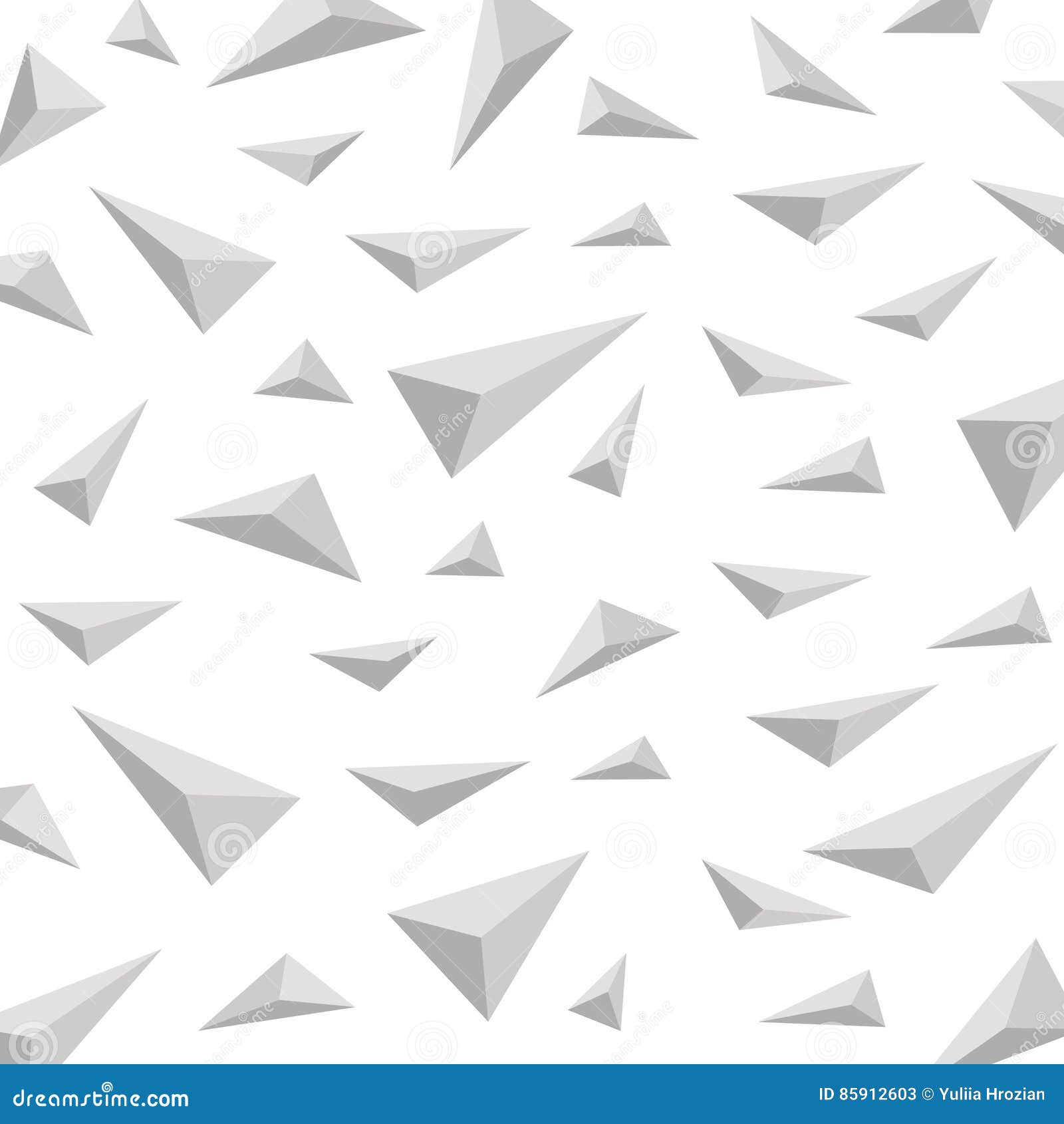 Grey 3 Dimensional Shapes Background Stock Vector - Illustration of ...