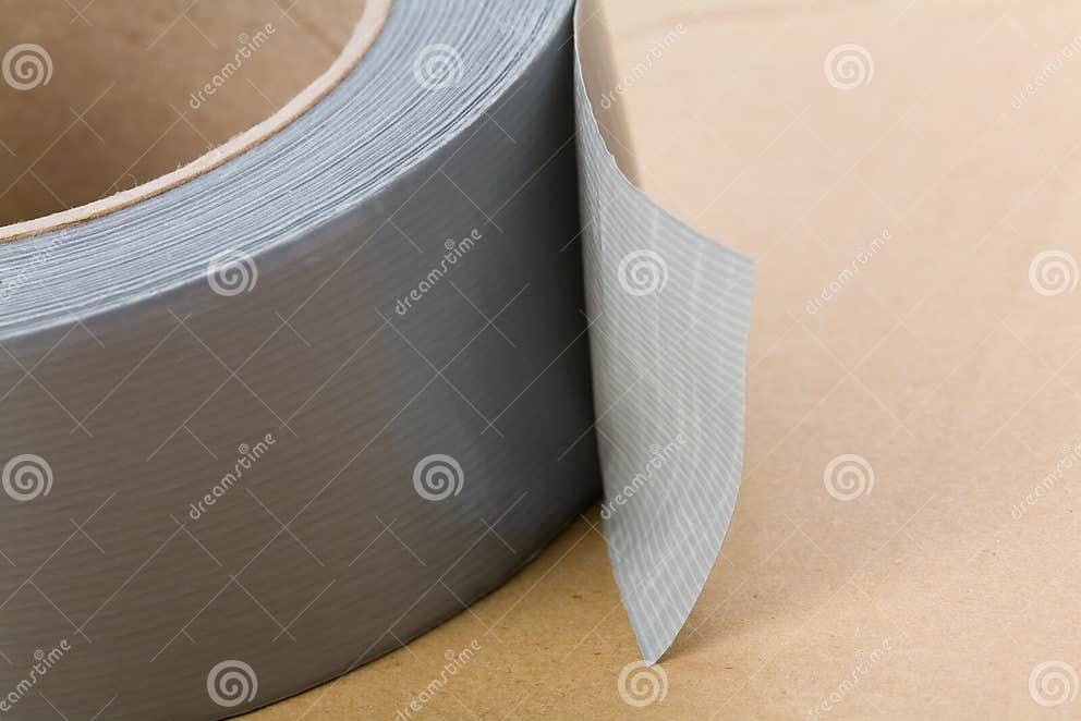 Grey Duct Tape stock photo. Image of binder, adhesive - 6213752