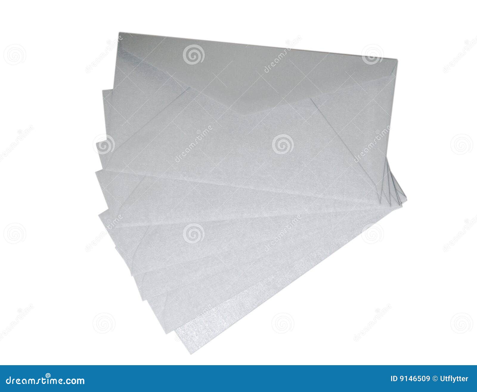 Grey Envelopes on White Background. Stock Image - Image of data, grey ...