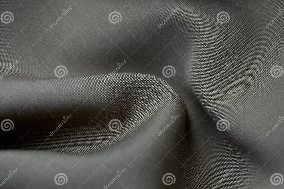 Grey Fabric Background. Grey Cloth Waves Background Texture Stock Image ...