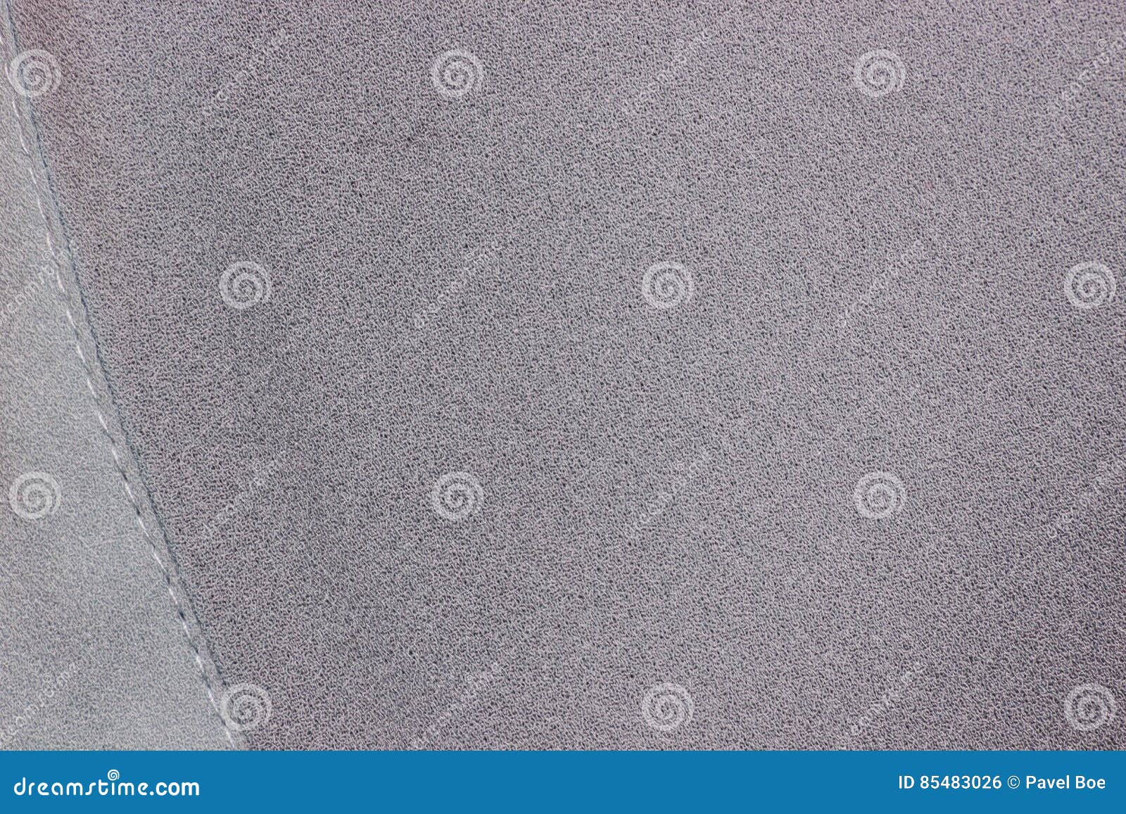 Grey Fabric Texture with Seam Stock Photo - Image of gray, clothing ...