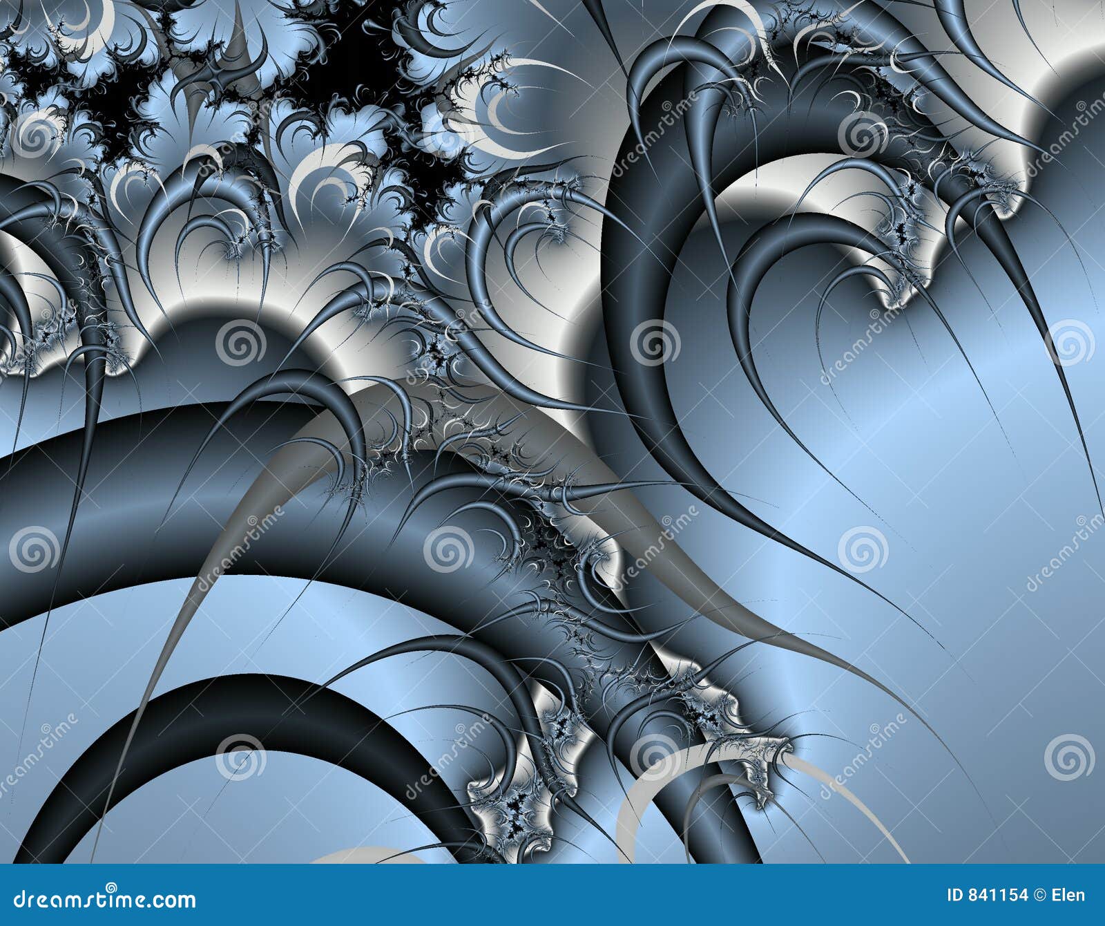 Grey fantasy stock illustration. Illustration of card, light - 841154