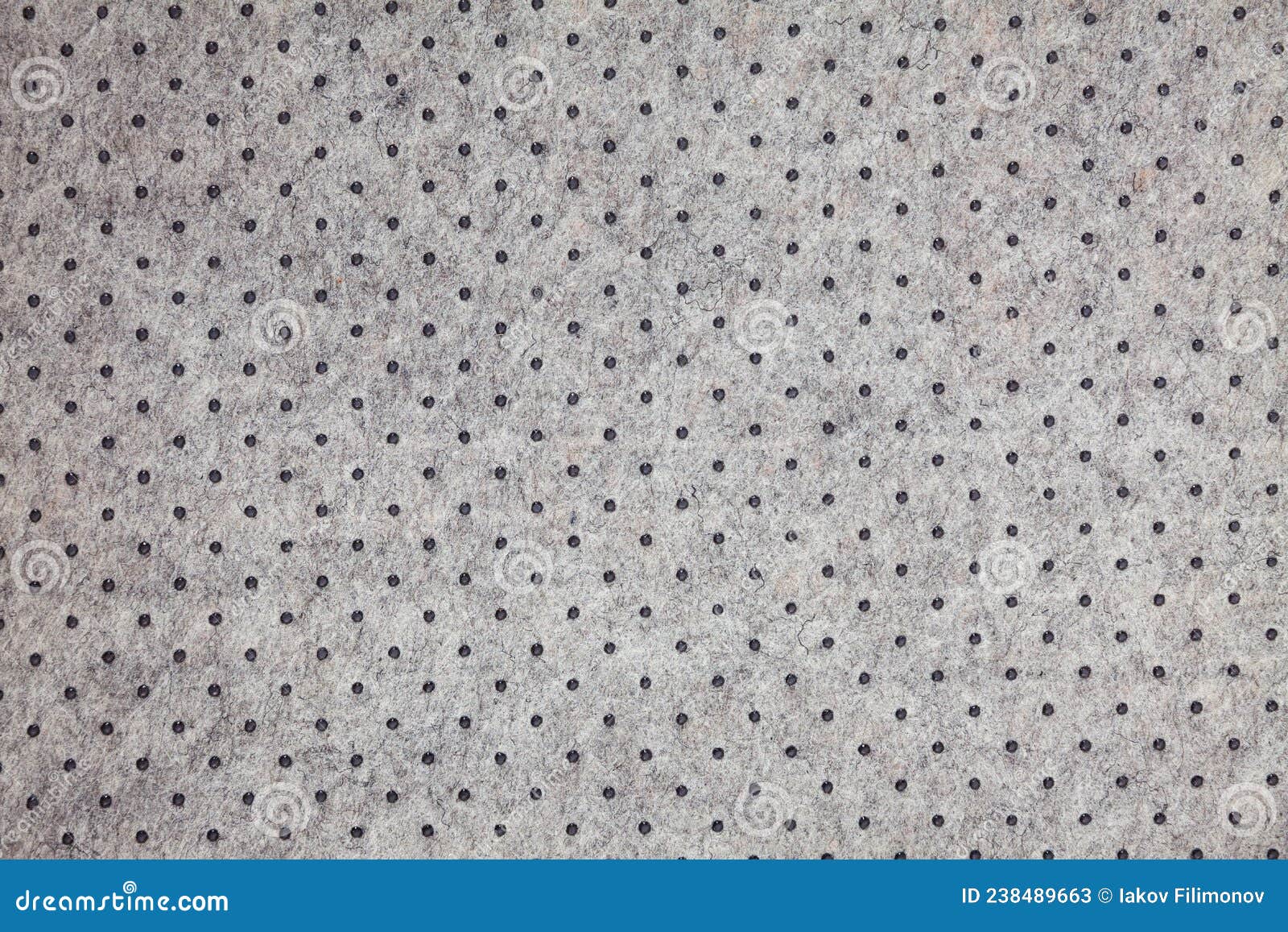Grey Felt Material Background with Dark Dots Stock Image - Image of ...