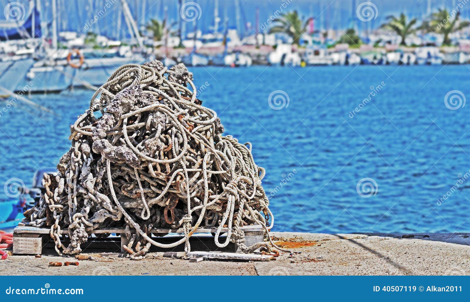 Grey fishnet stock image. Image of marina, nature, cement - 40507119