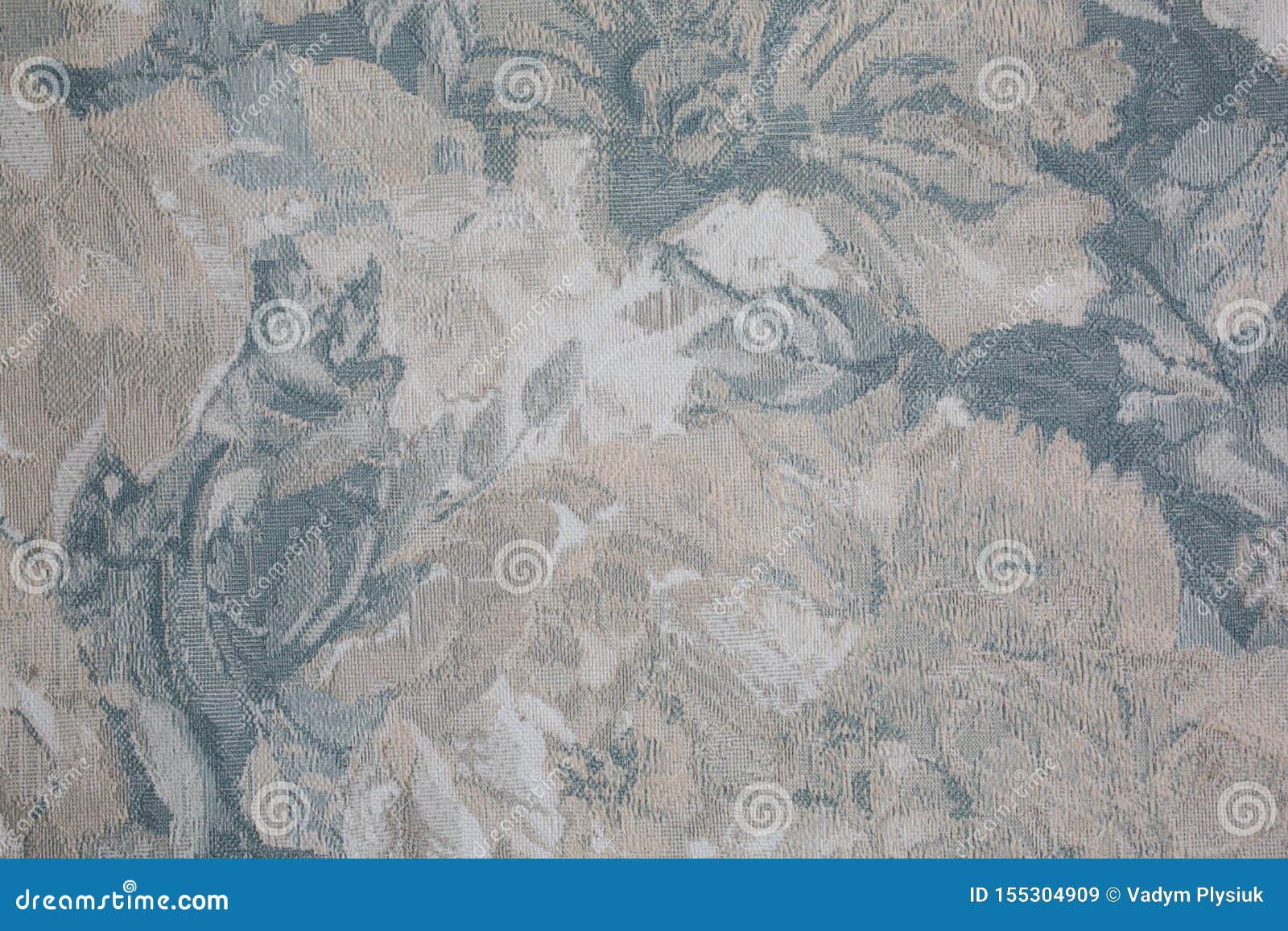 Grey Flowers on Wallpaper Background. Stock Image - Image of colorful ...