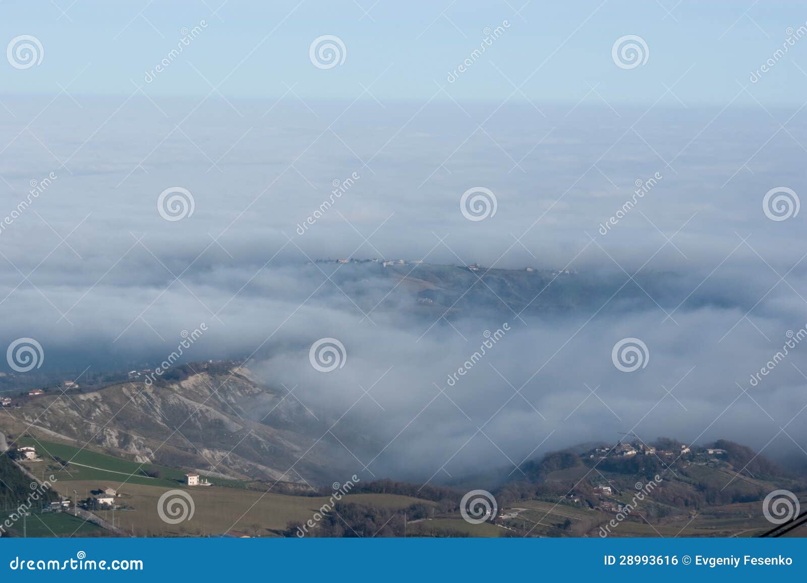 Grey fog stock photo. Image of landscape, nature, europe - 28993616