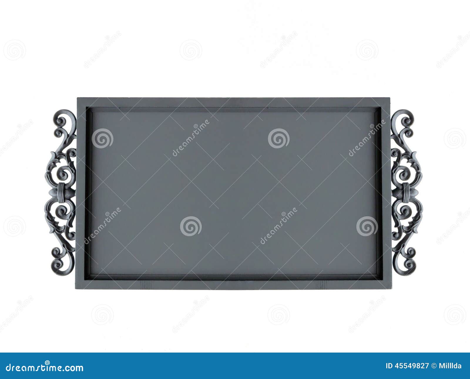 Grey frame stock image. Image of white, surface, detail - 45549827