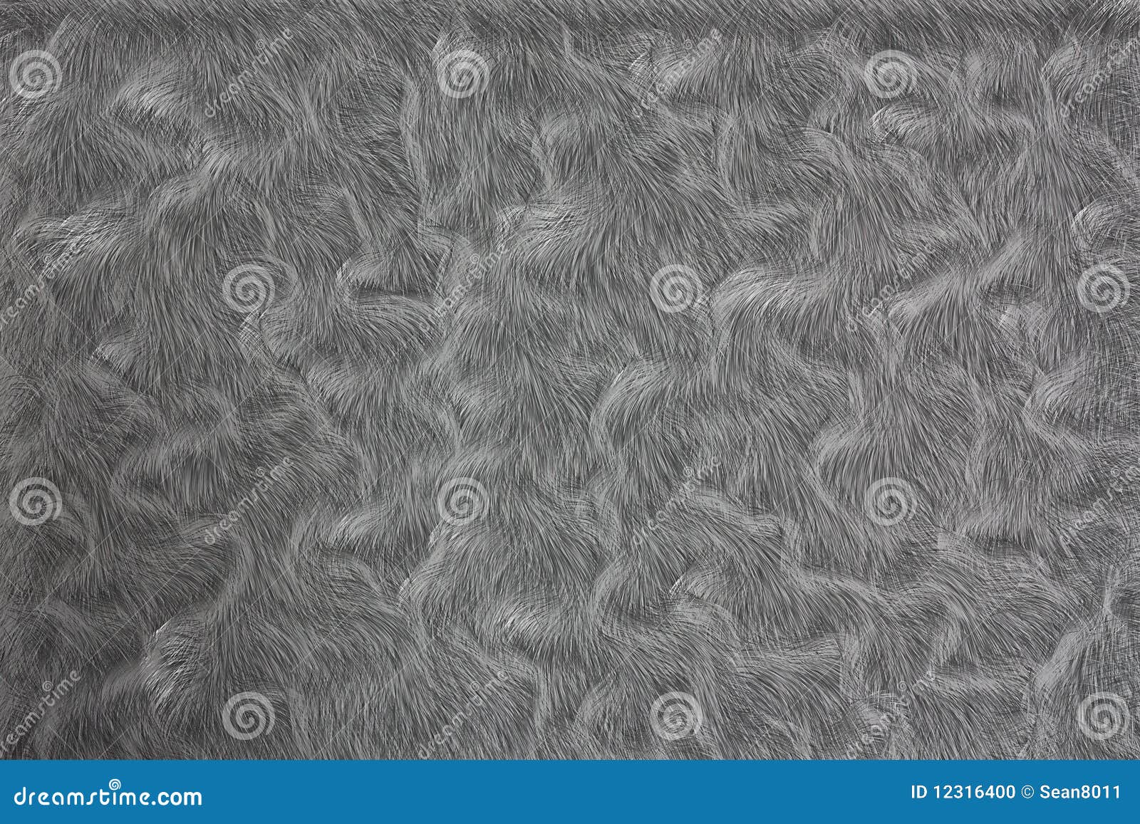 Grey fur texture stock illustration. Illustration of brown - 12316400