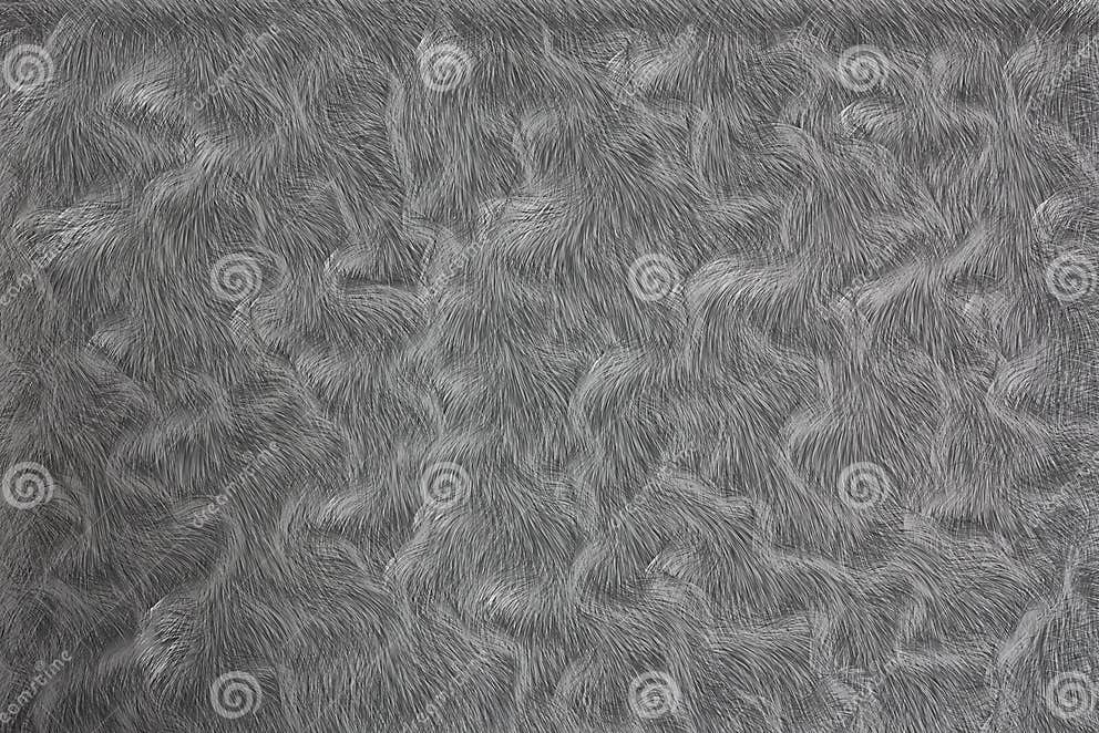 Grey fur texture stock illustration. Illustration of brown - 12316400
