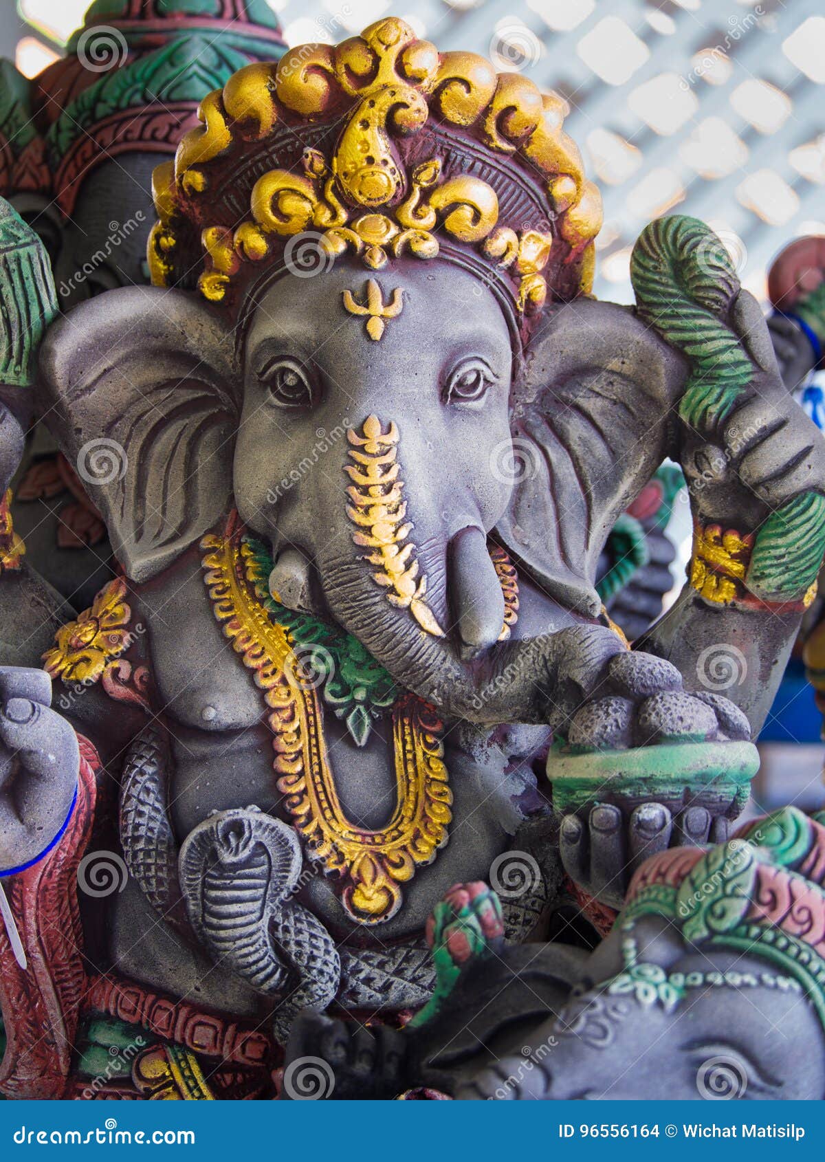 Hindu Elephant God Statue