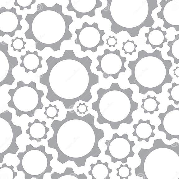 Grey Gear Background. Gear Design Stock Vector - Illustration of ...