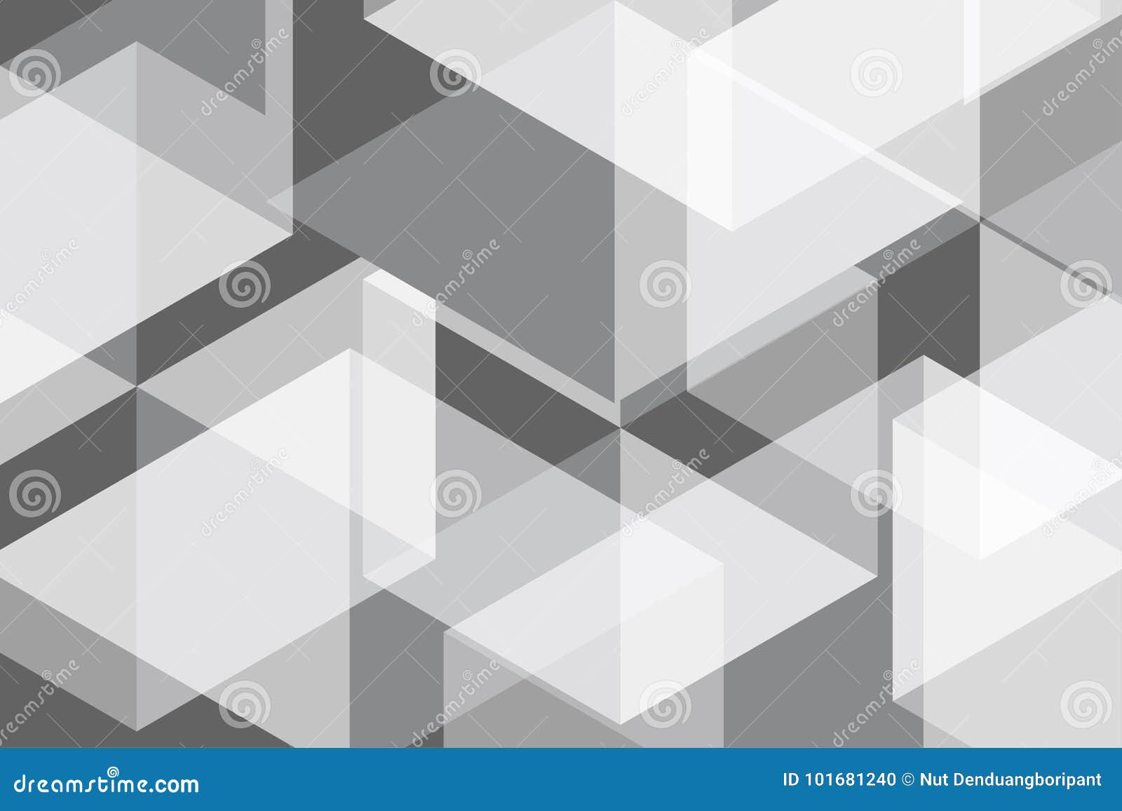 Grey Geomatric Abstract Background Branco Ilustração do Vetor ...