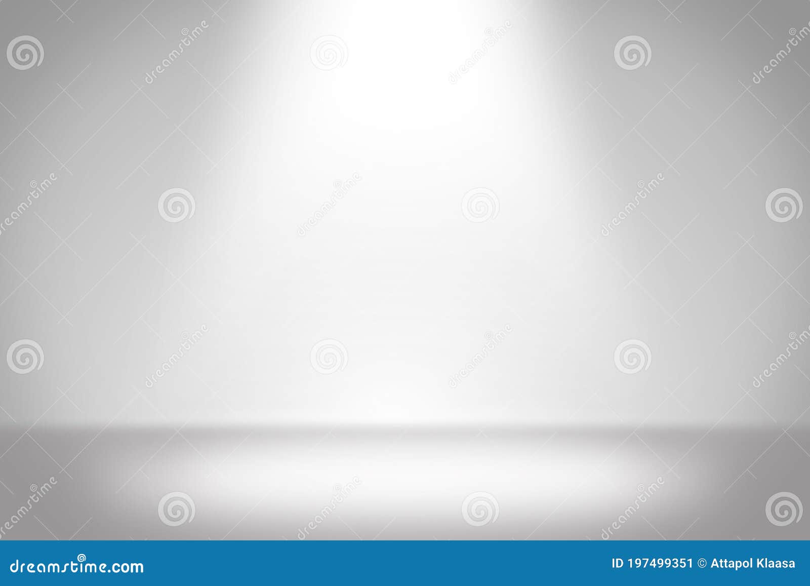 Grey Gradient Abstract Background with Spotlights Stock Illustration ...
