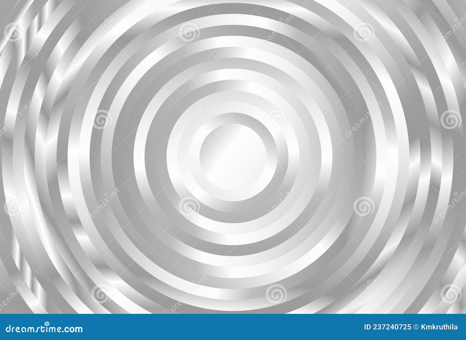 Grey Gradient Concentric Circles Background Vector Image Beautiful ...