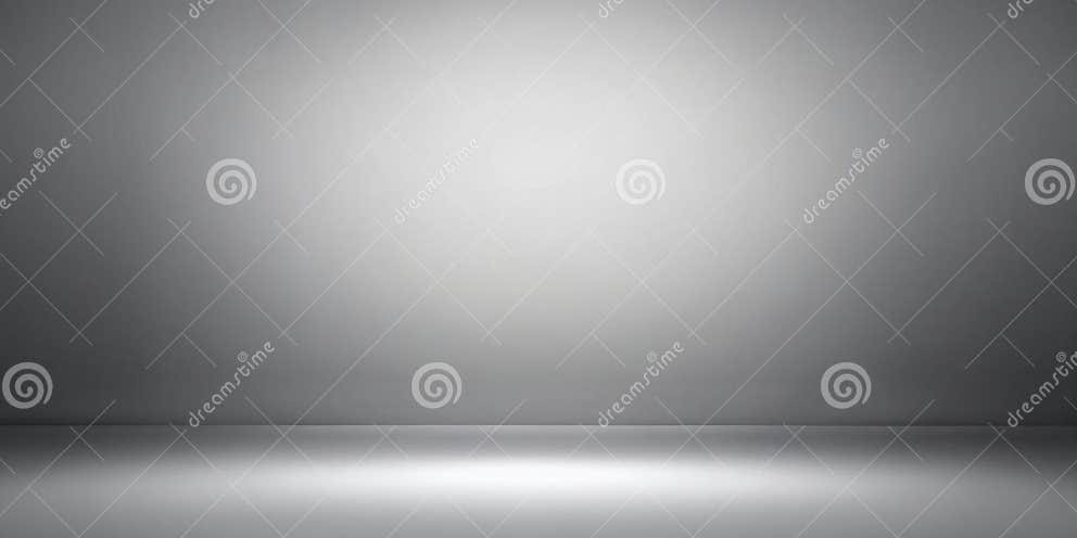 Grey Gradient Studio Wall Abstract Background AI-Created Content Stock ...