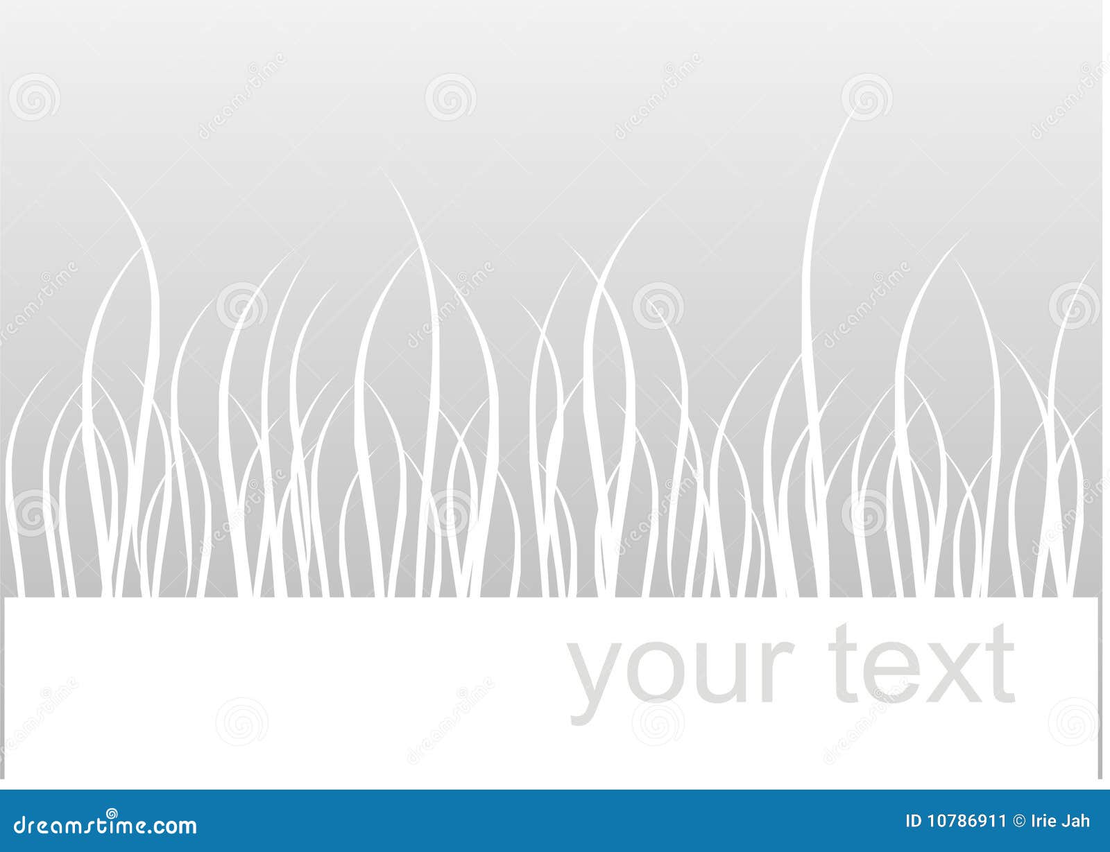 Grey Grass card stock illustration. Illustration of nature - 10786911