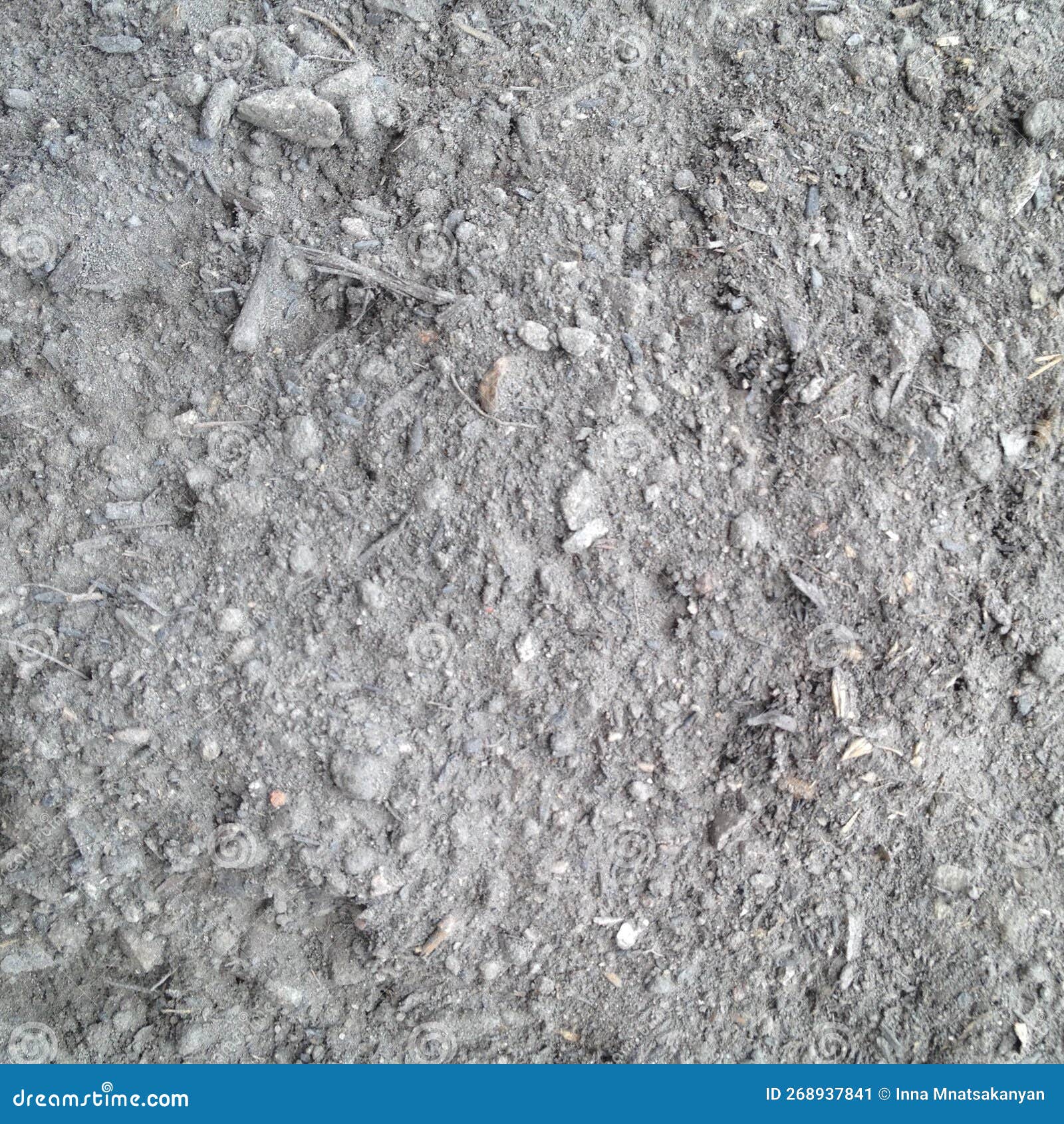Grey Ground Soil Texture for Background Stock Image - Image of turf ...