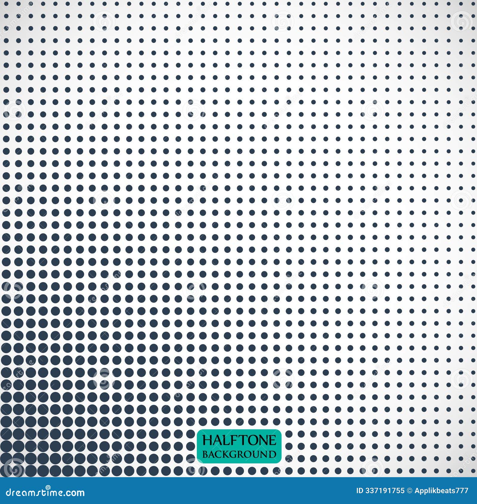 Grey Halftone Dots Texture Pattern for Comics Design Stock Vector ...