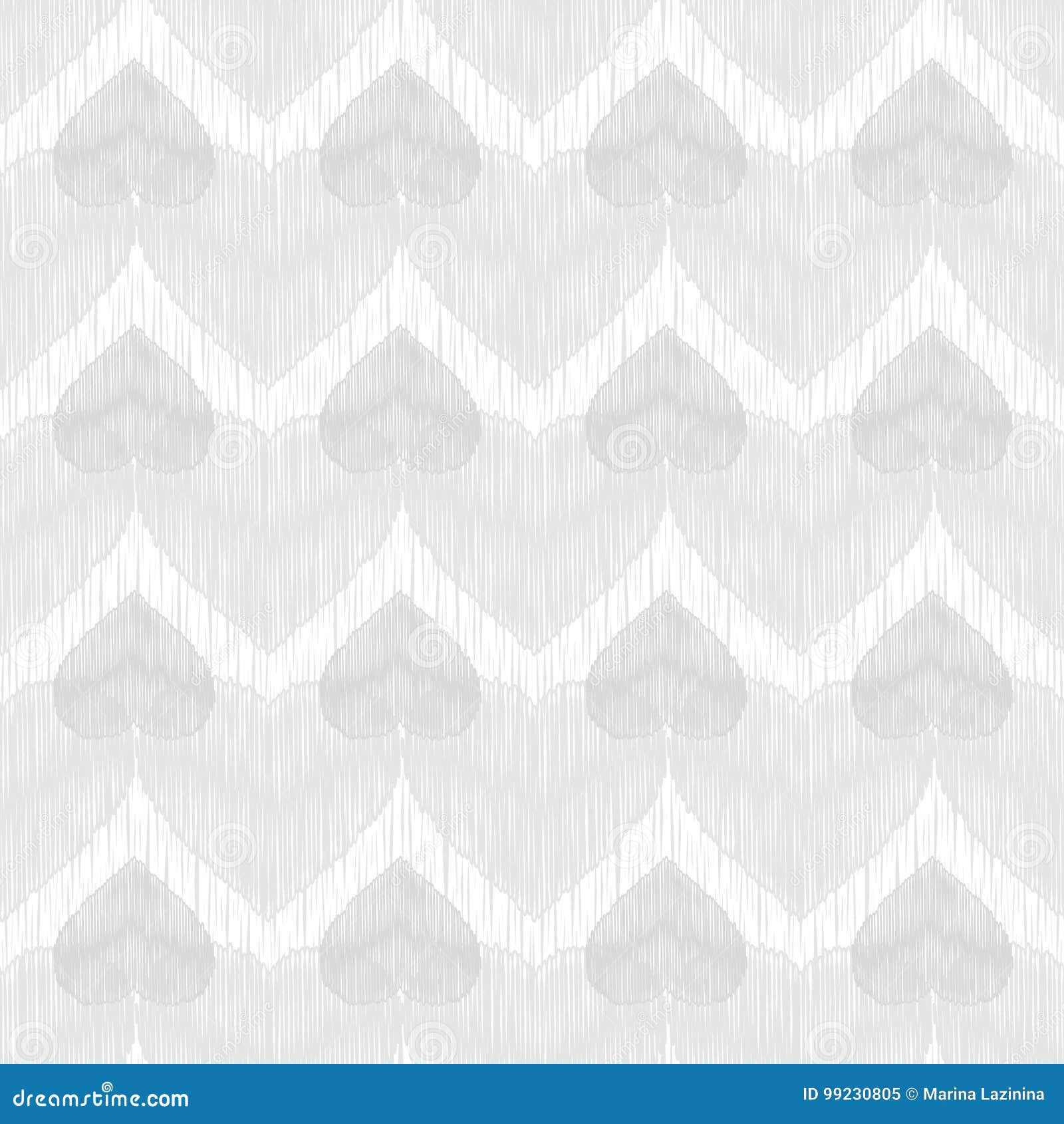 Grey Hearts on a White Background. White Texture. Scribble Texture ...