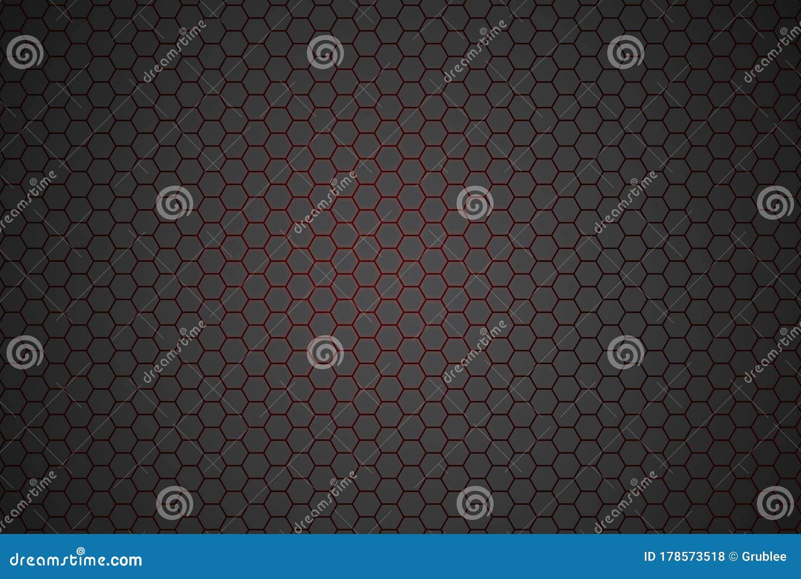 Grey Hex Textured Background Stock Illustration - Illustration of ...
