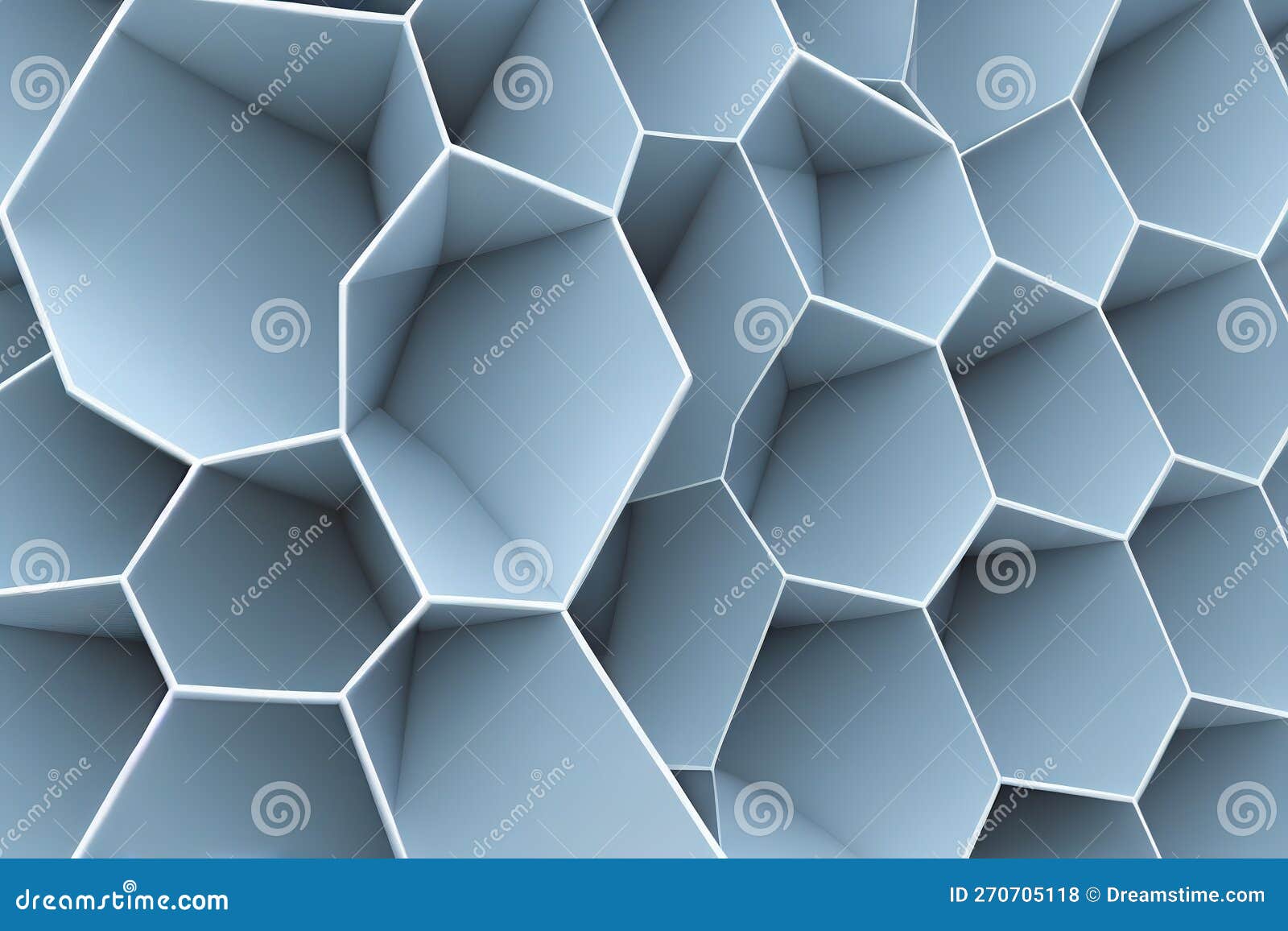 Grey Hexagon Cells Honeycomb Mesh Pattern Stock Illustration ...