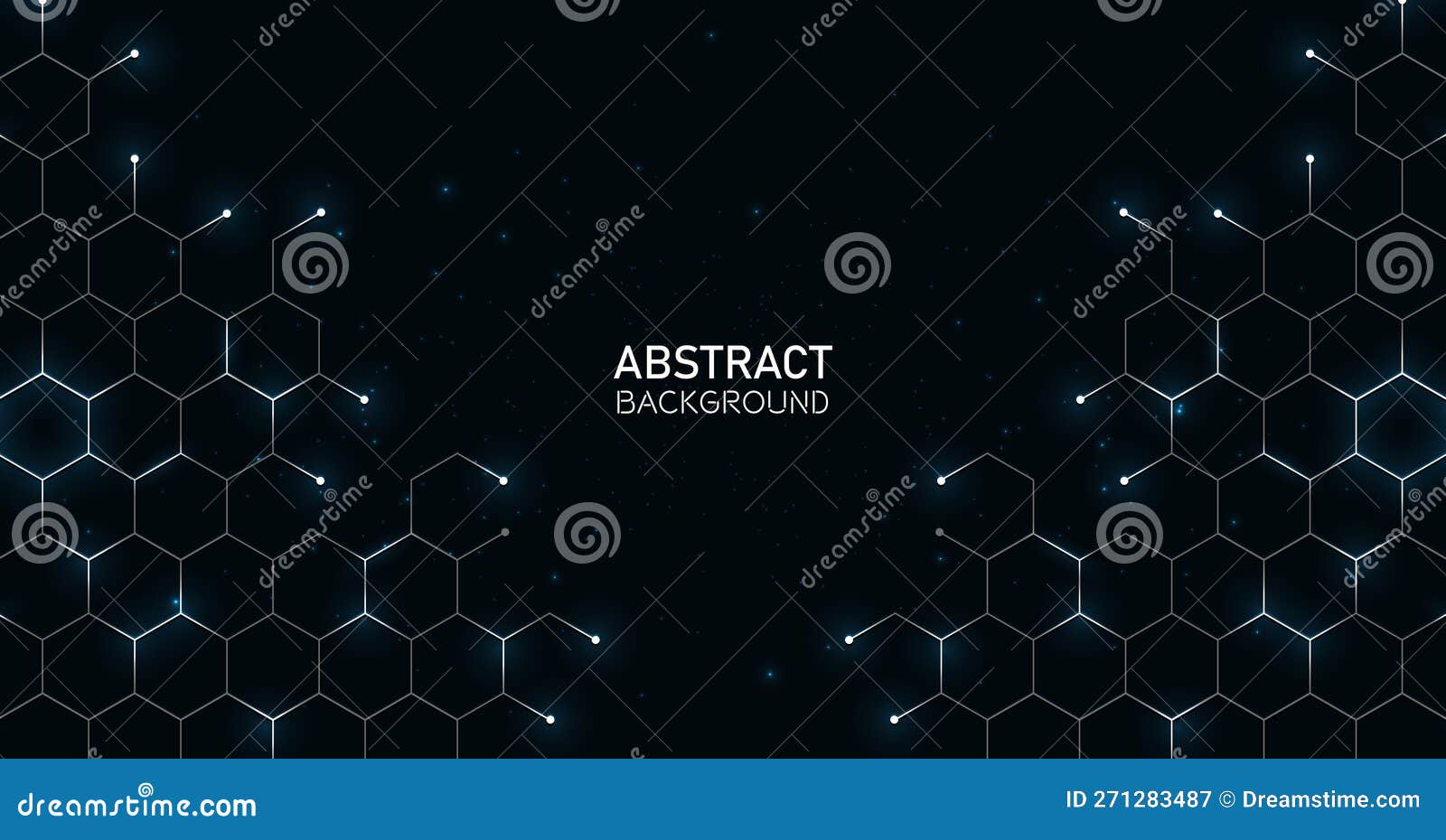 Grey Hexagonal Mesh Connection Background Concept Stock Vector - Illustration of texture ...