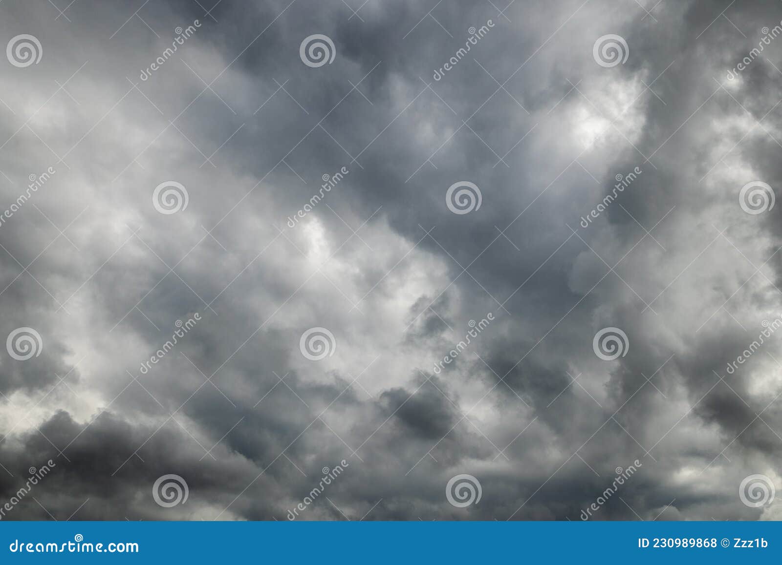 Grey Incoming Storm Clouds Full Frame Background Stock Photo - Image of ...