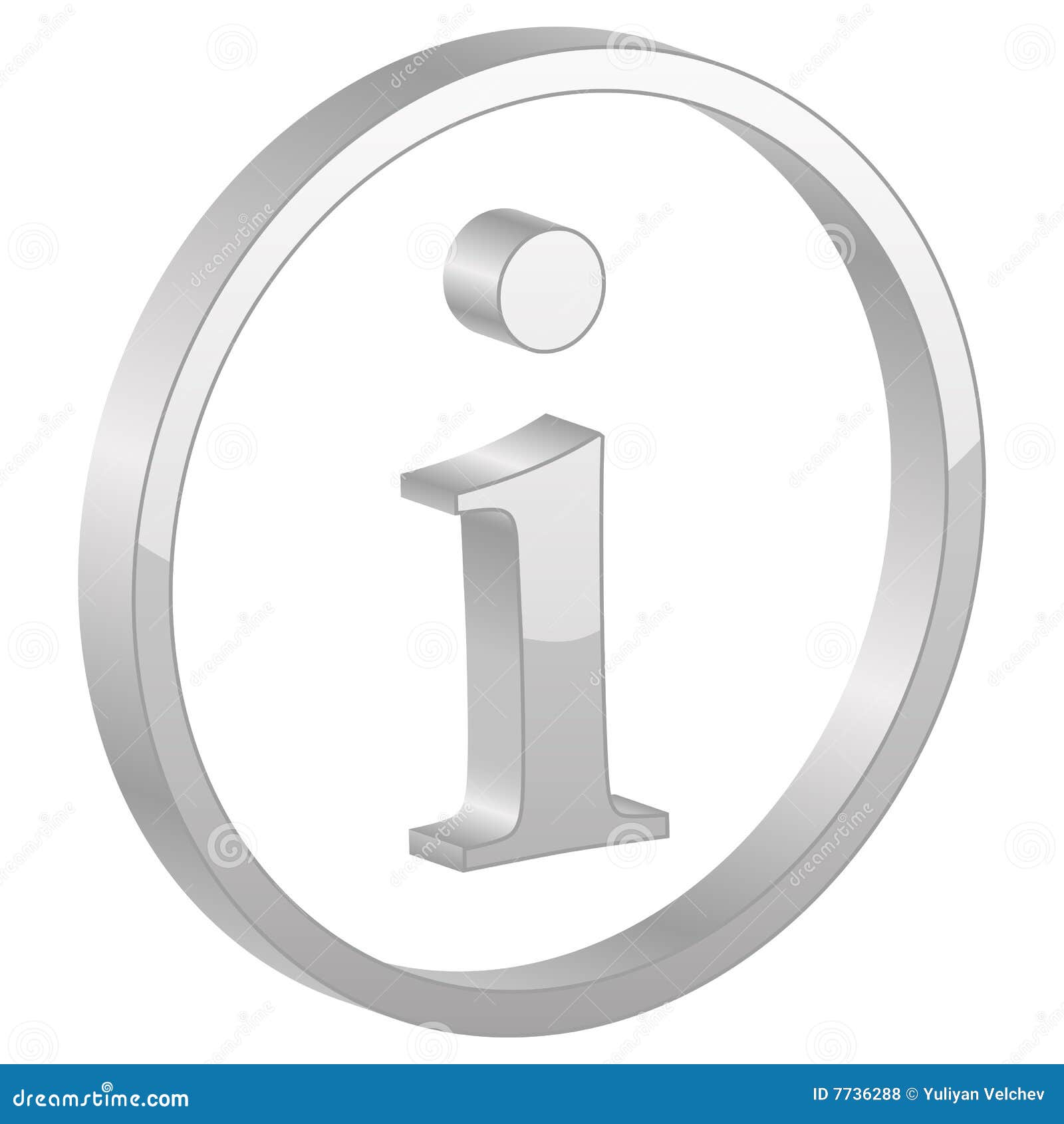 Grey info symbol stock vector. Illustration of answer - 7736288