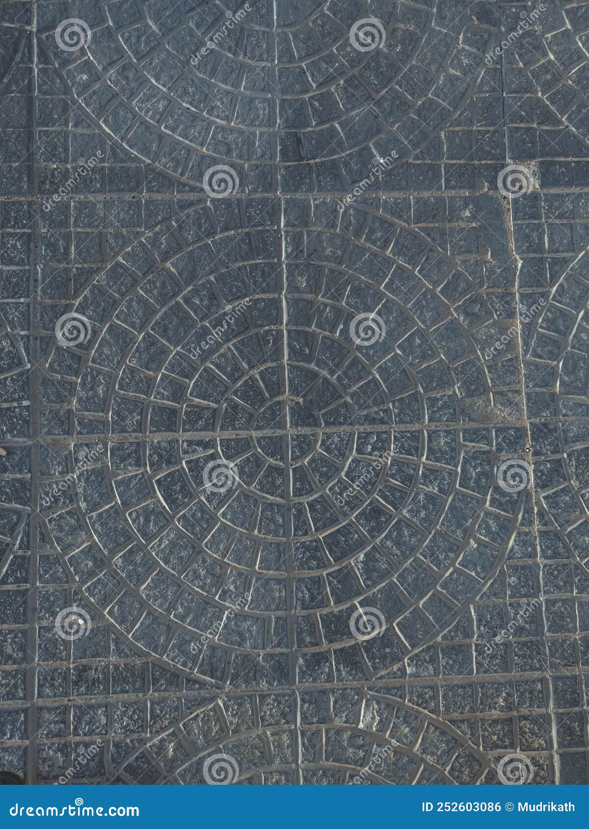 Grey Interlock Tiles in Ajman New Building Stock Photo - Image of ...