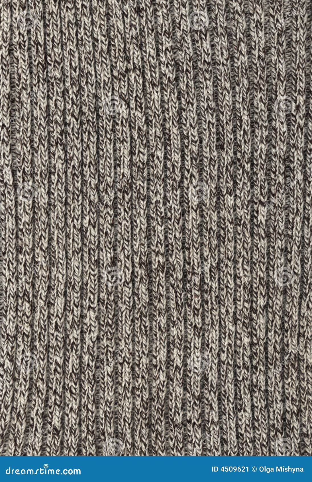 Knitted Fabric Texture. Gray. Simple Knitting With Front And Back Loops ...