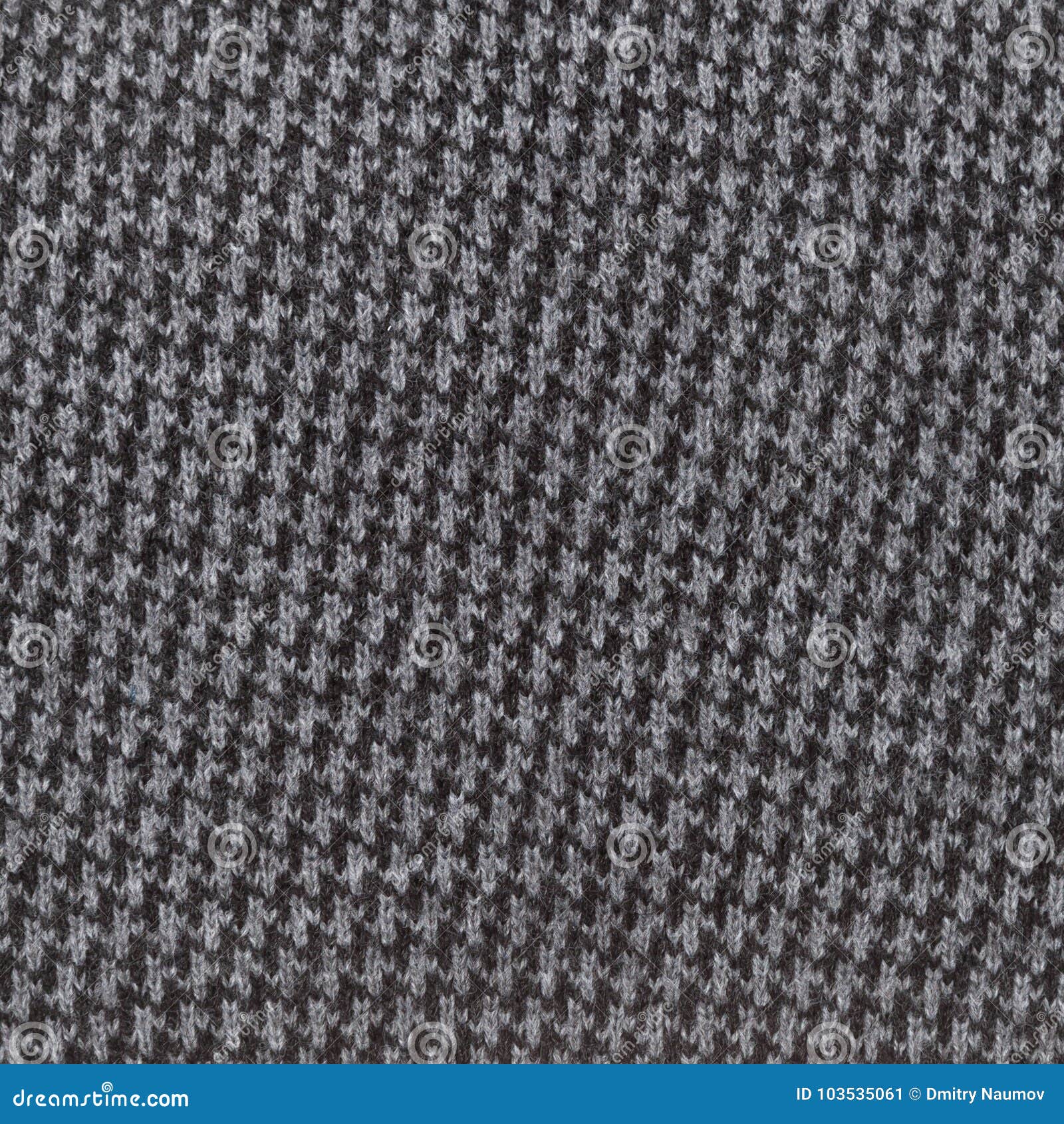 Grey Knitted Fabric Cloth Pattern Stock Image - Image of material ...