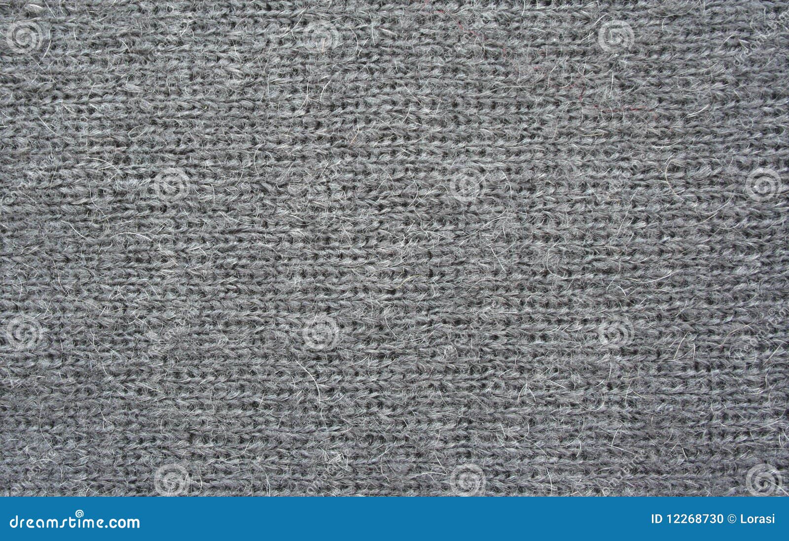 Grey Knitted Fabric Texture Stock Photo - Image of color, paint: 12268730