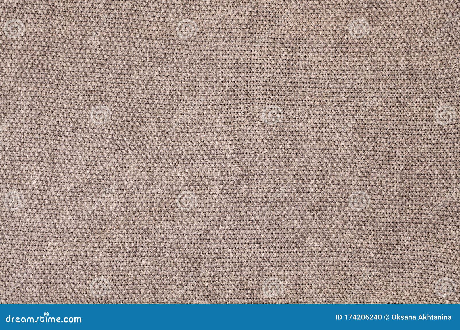 Grey Knitted Fabric Texture As Background. Beautiful Pattern Stock ...