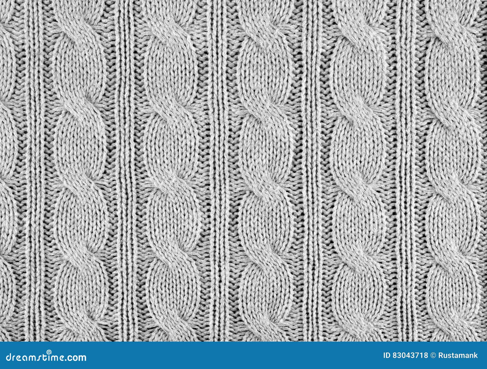 Grey Knitted Textured Background Stock Photo - Image of background ...