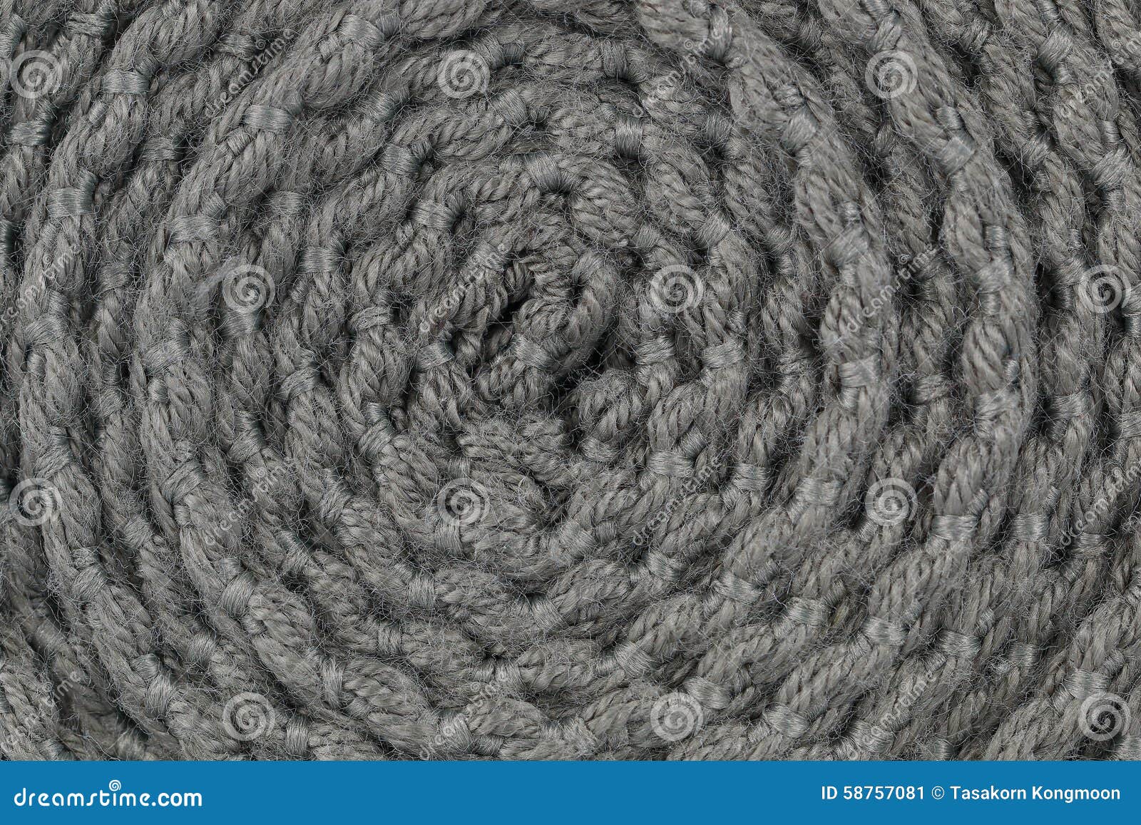 Grey Knitting Wool Texture for Pattern and Background Stock Image ...