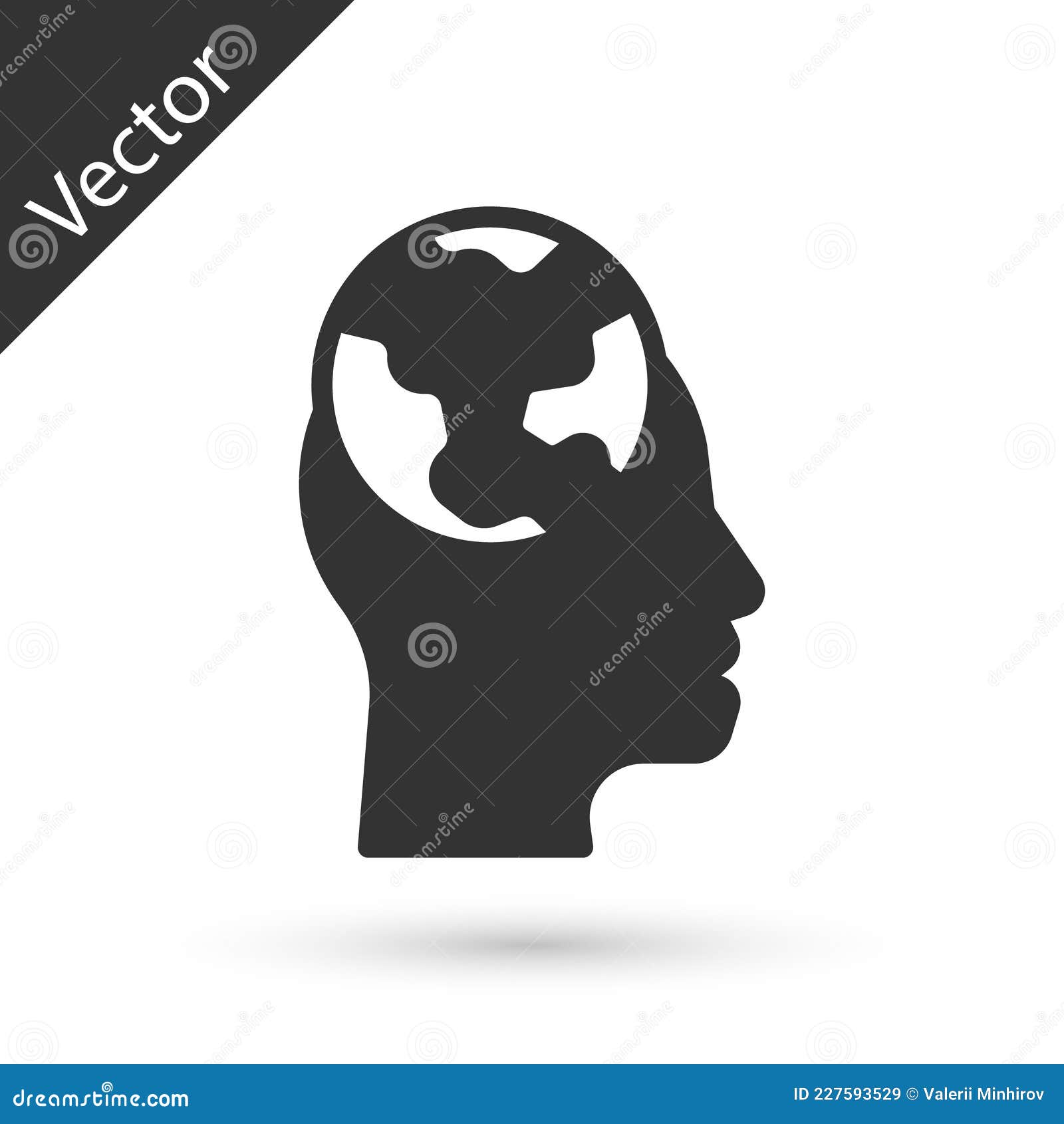 Grey Learning Foreign Languages Icon Isolated on White Background ...