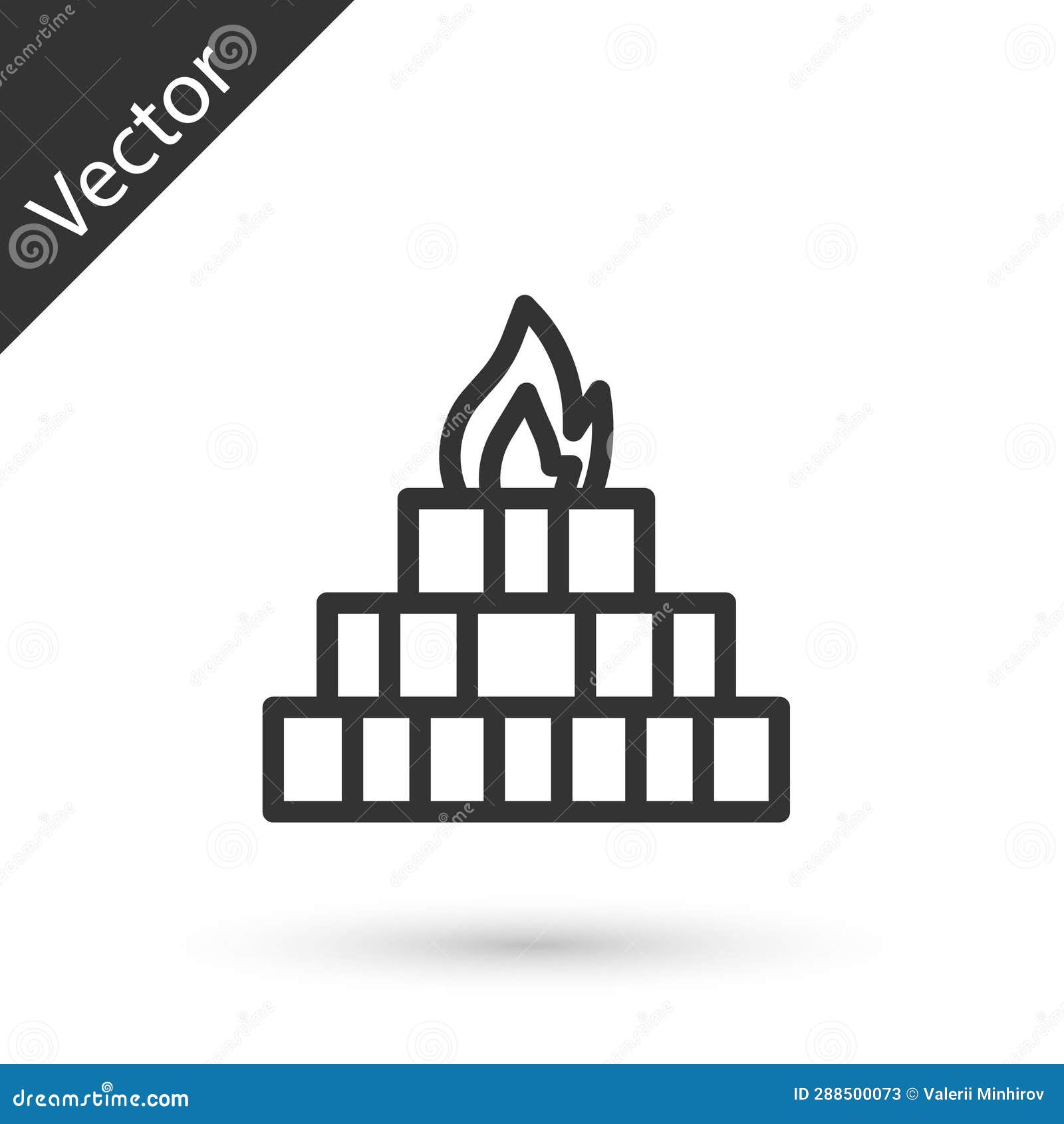 White Yagna Icon Isolated On Transparent Background. Vector ...