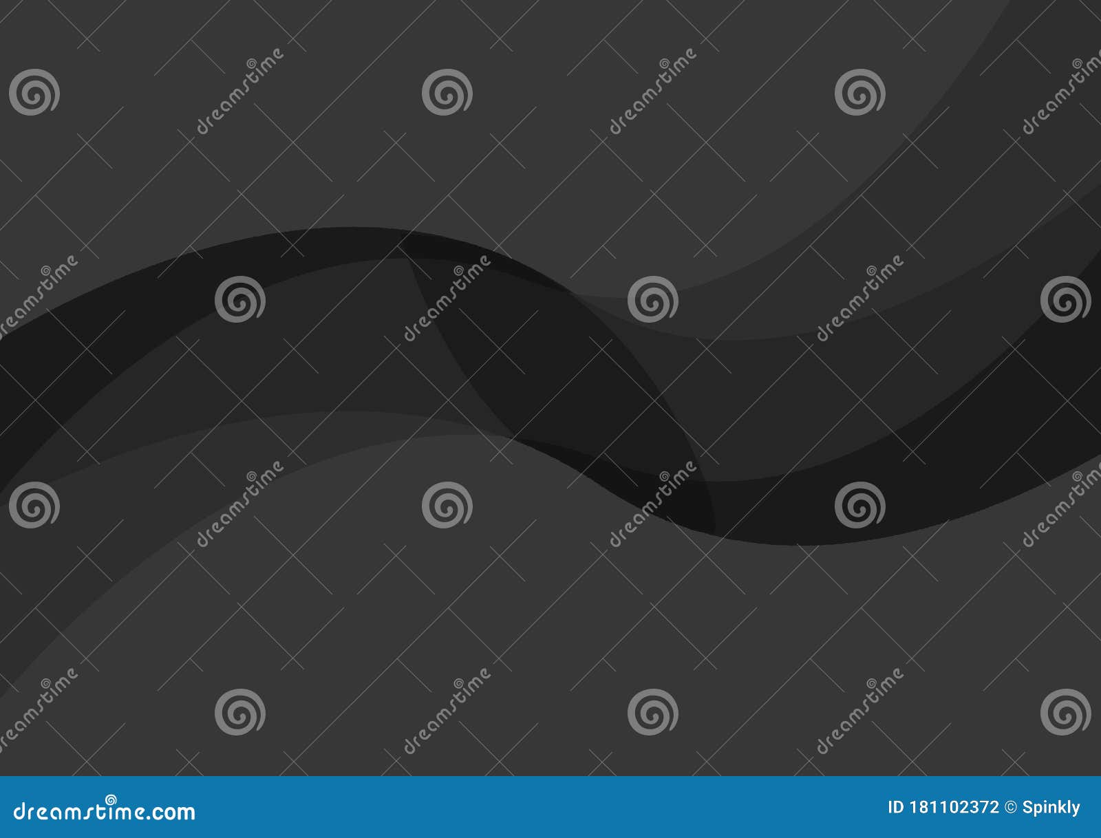 Grey Linear Curved Shape Background Stock Illustration - Illustration ...