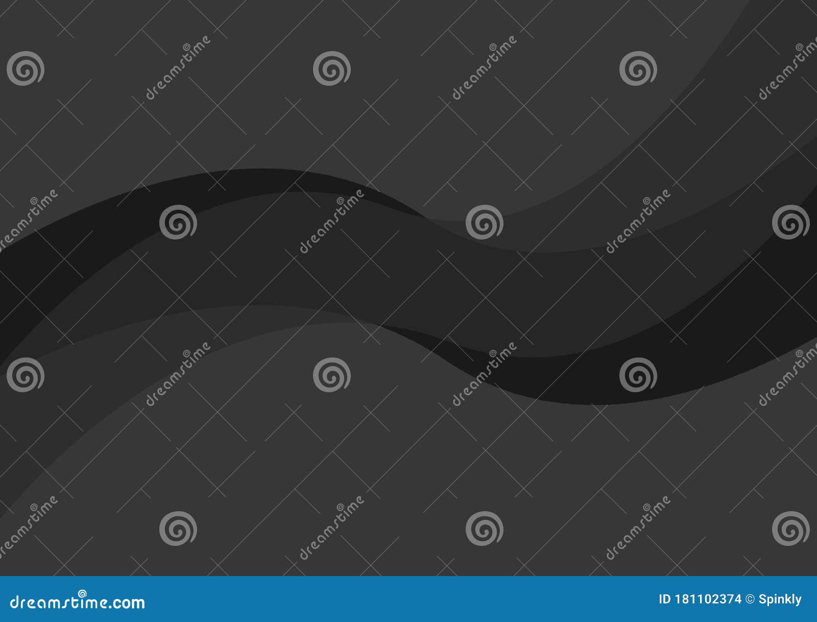 Grey Linear Curved Shape Background Stock Illustration - Illustration ...